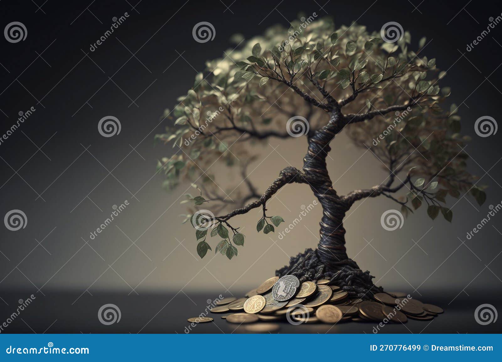 Money Tree, Financial Return on Investment Generative Ai Stock ...