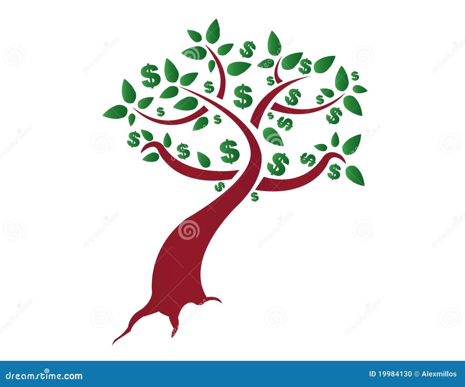 Money Tree Clipart Black And White Apple