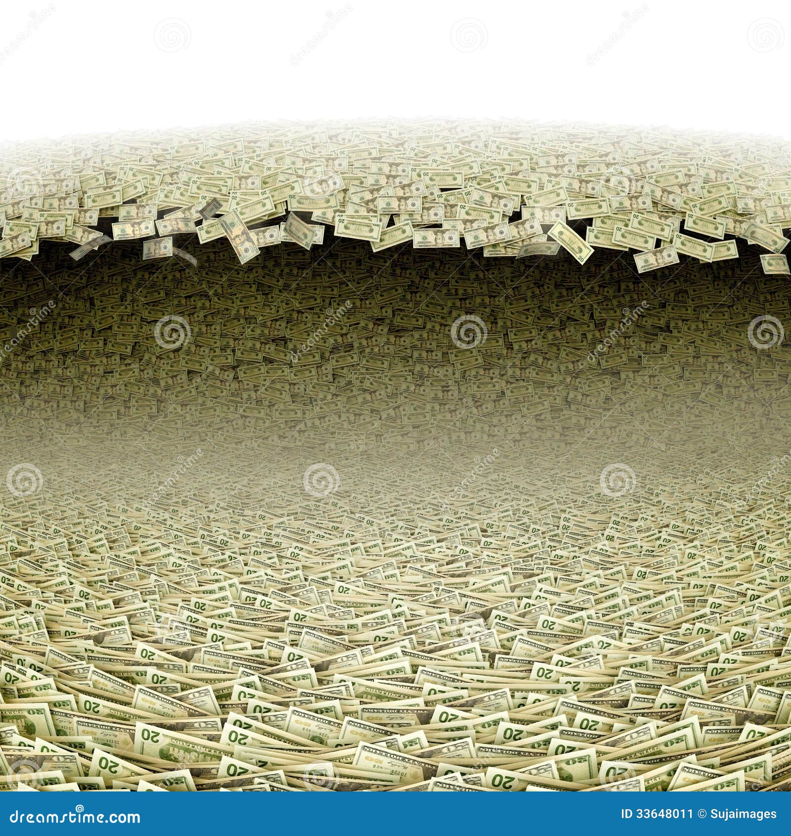 Money tsunami stock illustration. Illustration of banking - 33648011