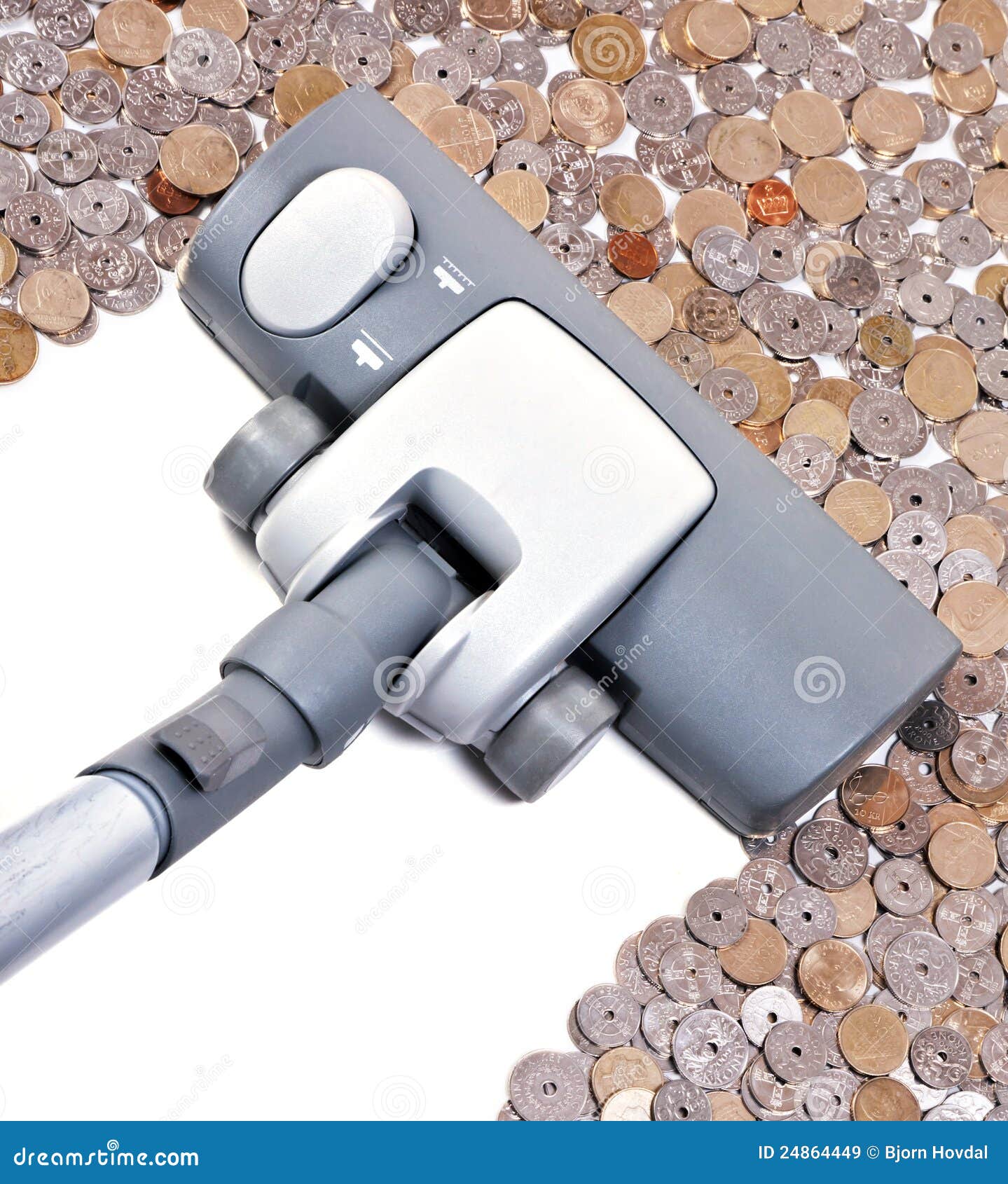 Money vacuuming stock image. Image of hoover, norwegian - 24864449