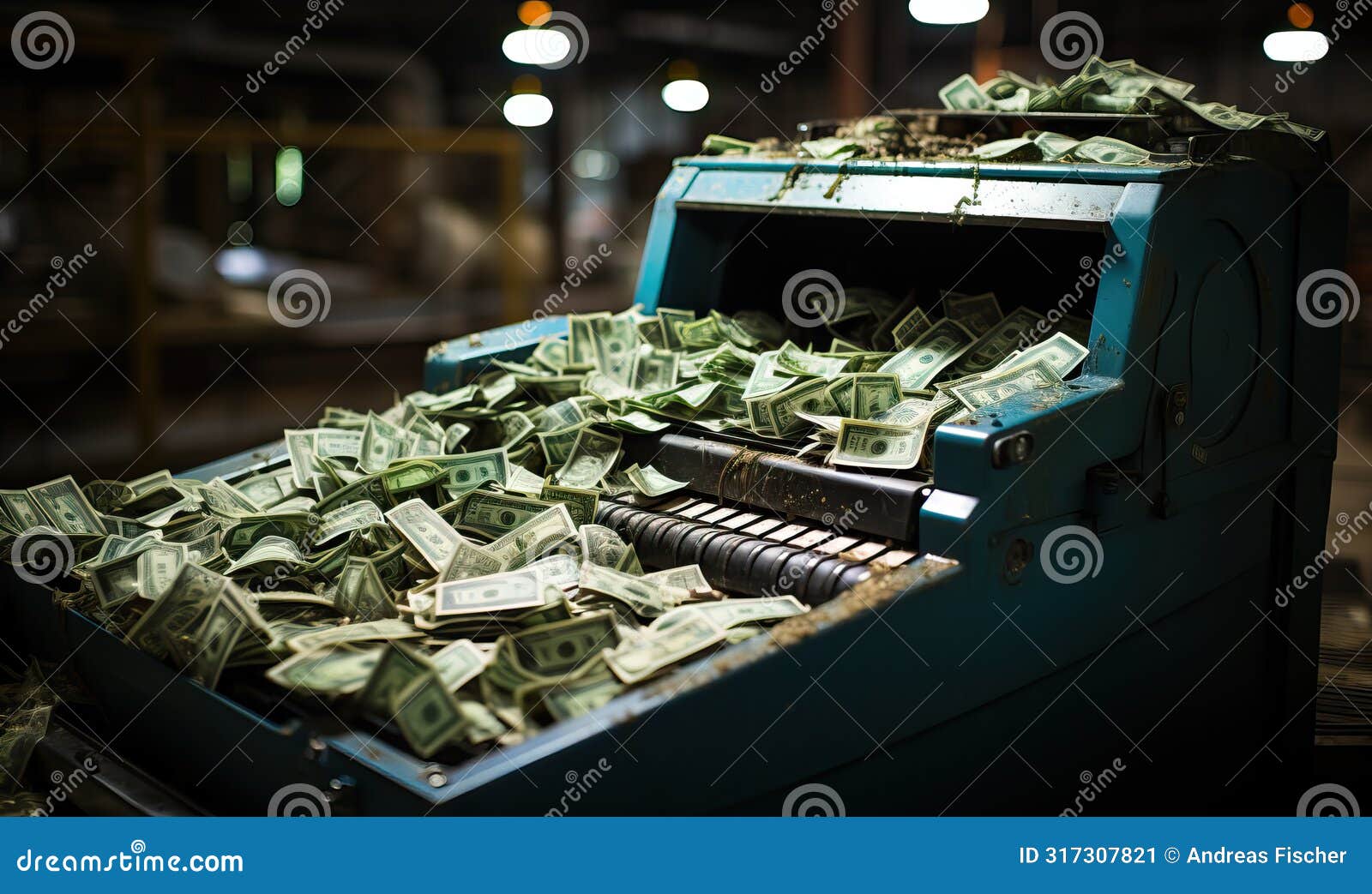 Money in Vending Machine. Generative AI Stock Image - Image of funds ...