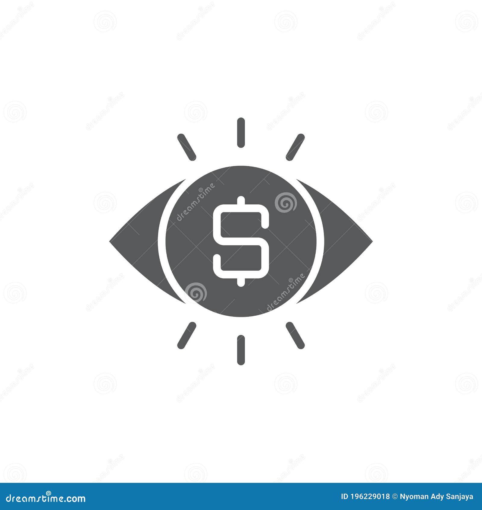 Money Viewer Vector Icon Symbol Isolated on White Background Stock ...