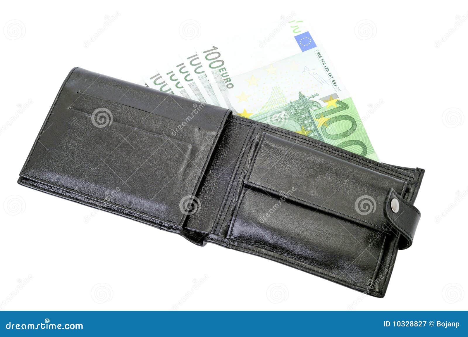 Money in the wallet stock image. Image of euro, savings - 10328827