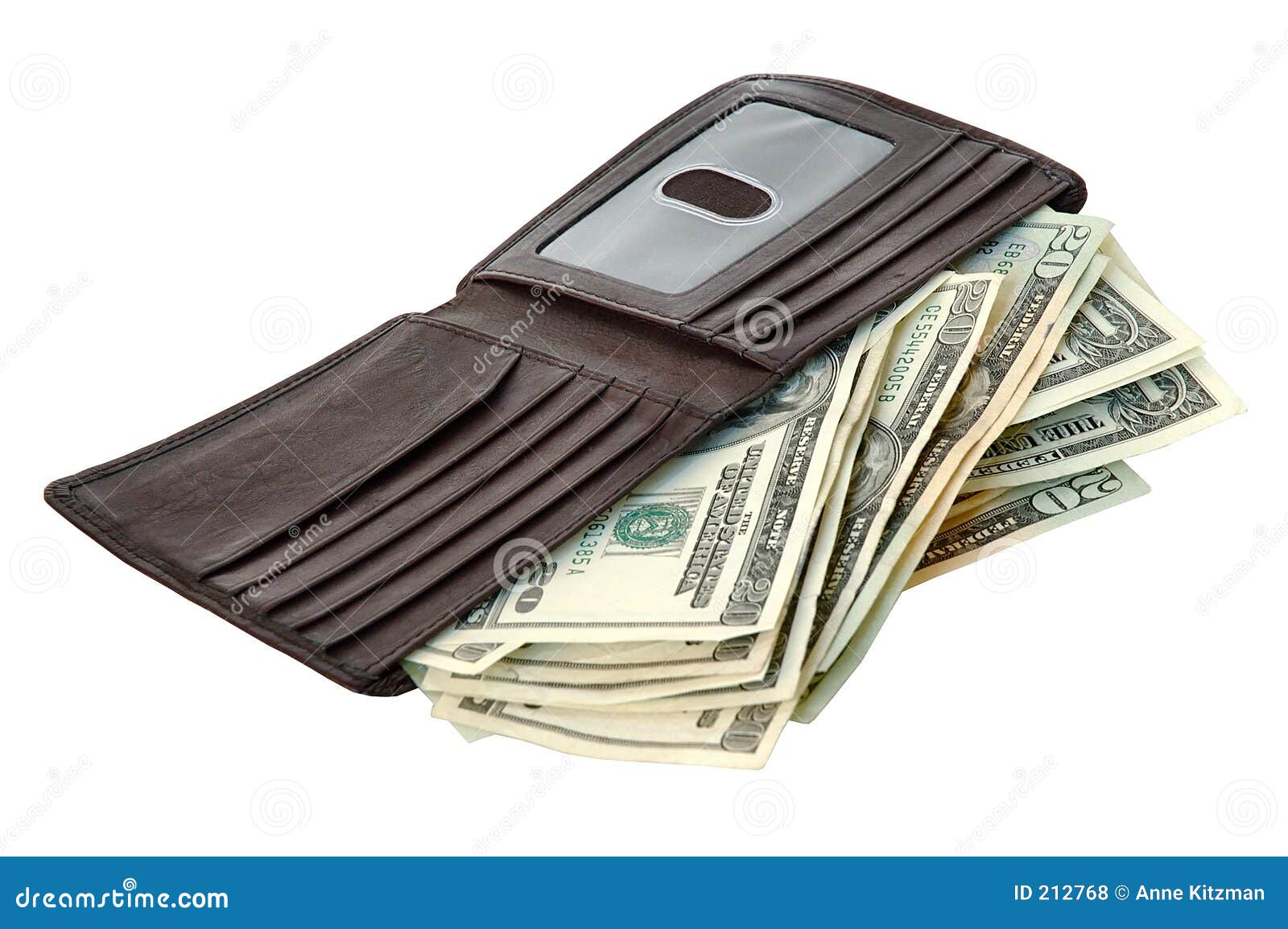 Money and Wallet stock photo. Image of brown, money, purse - 212768