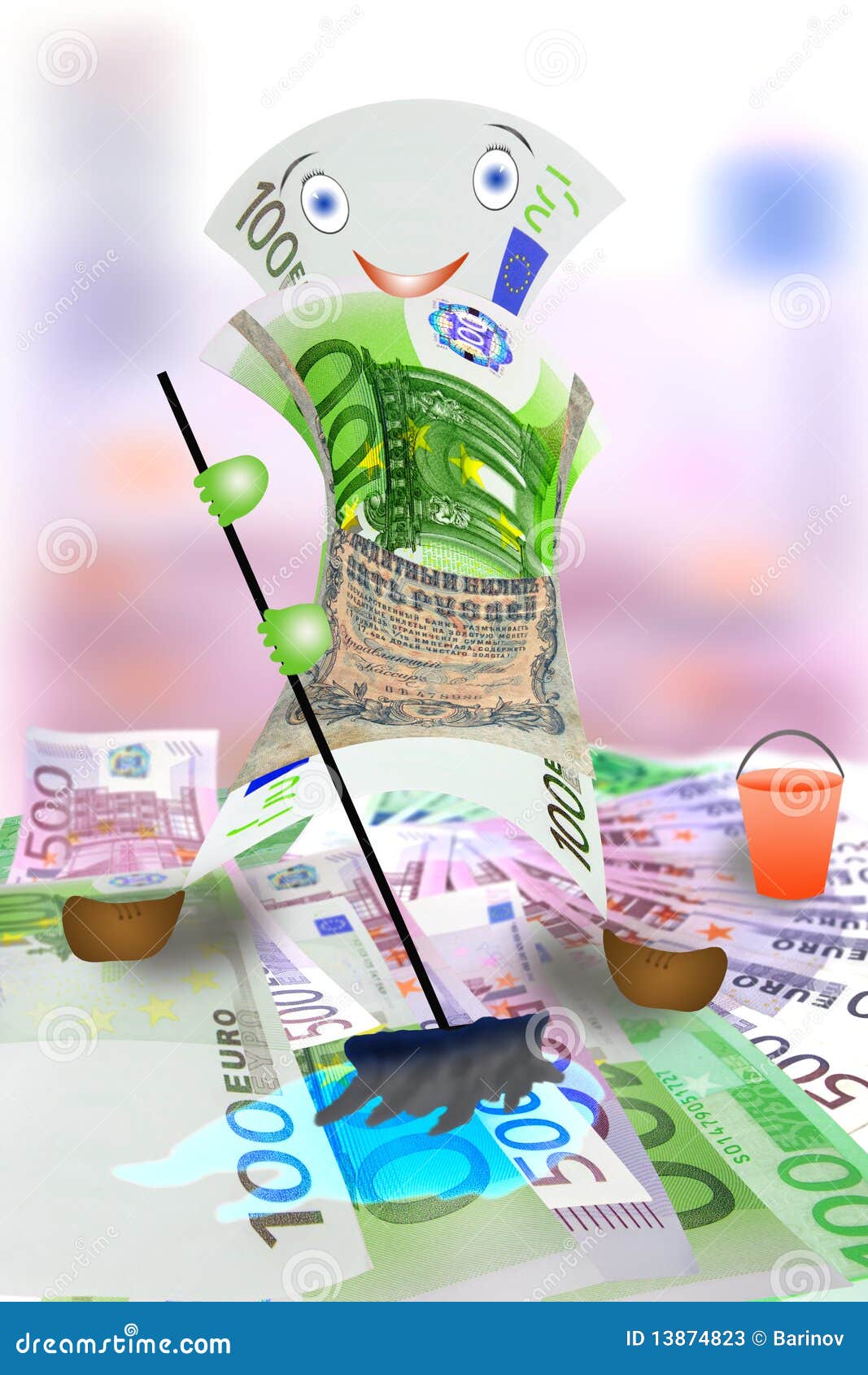 Money wash money stock illustration. Illustration of currency - 13874823