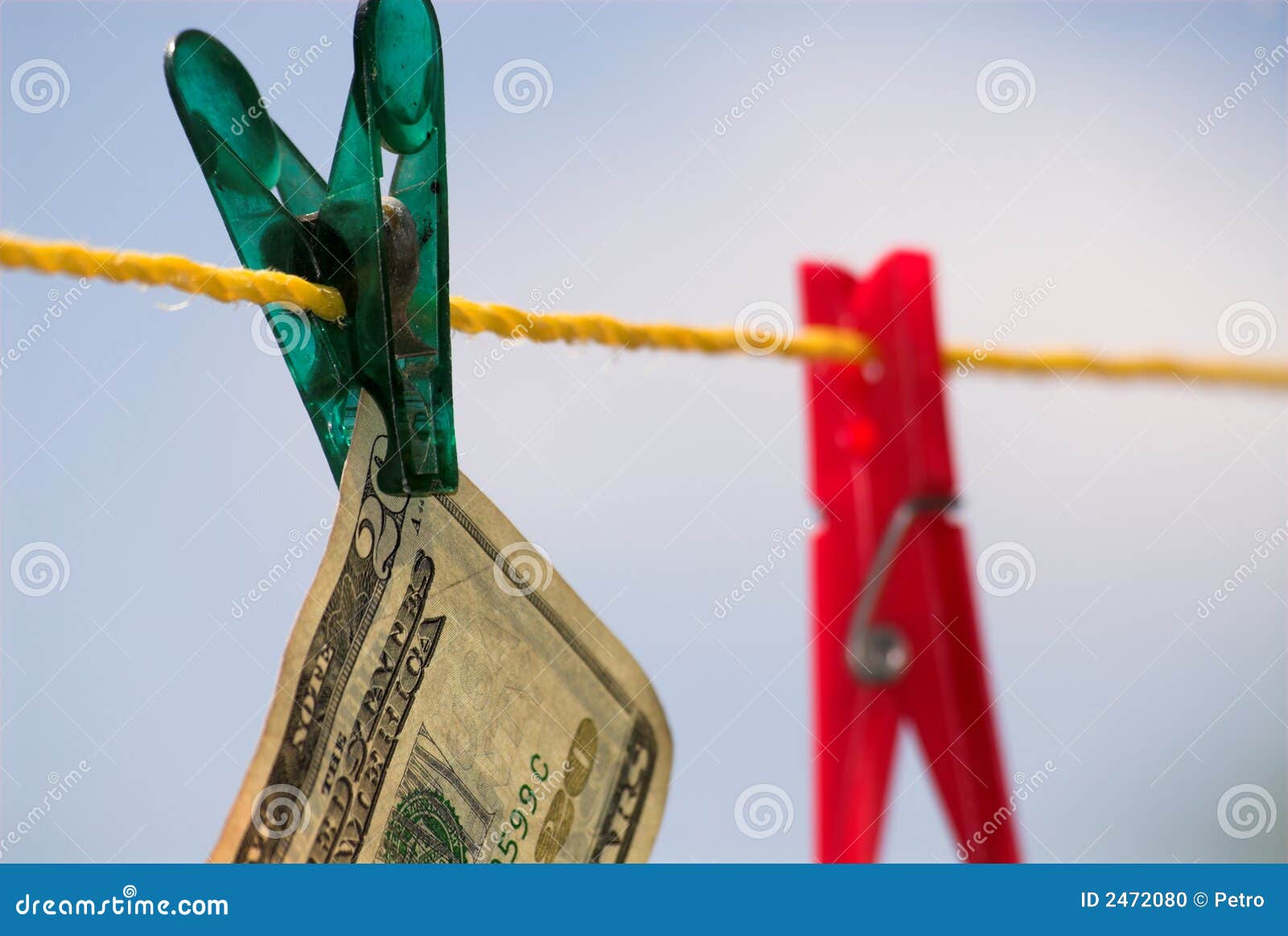 Money washing stock photo. Image of savings, crime, macro - 2472080