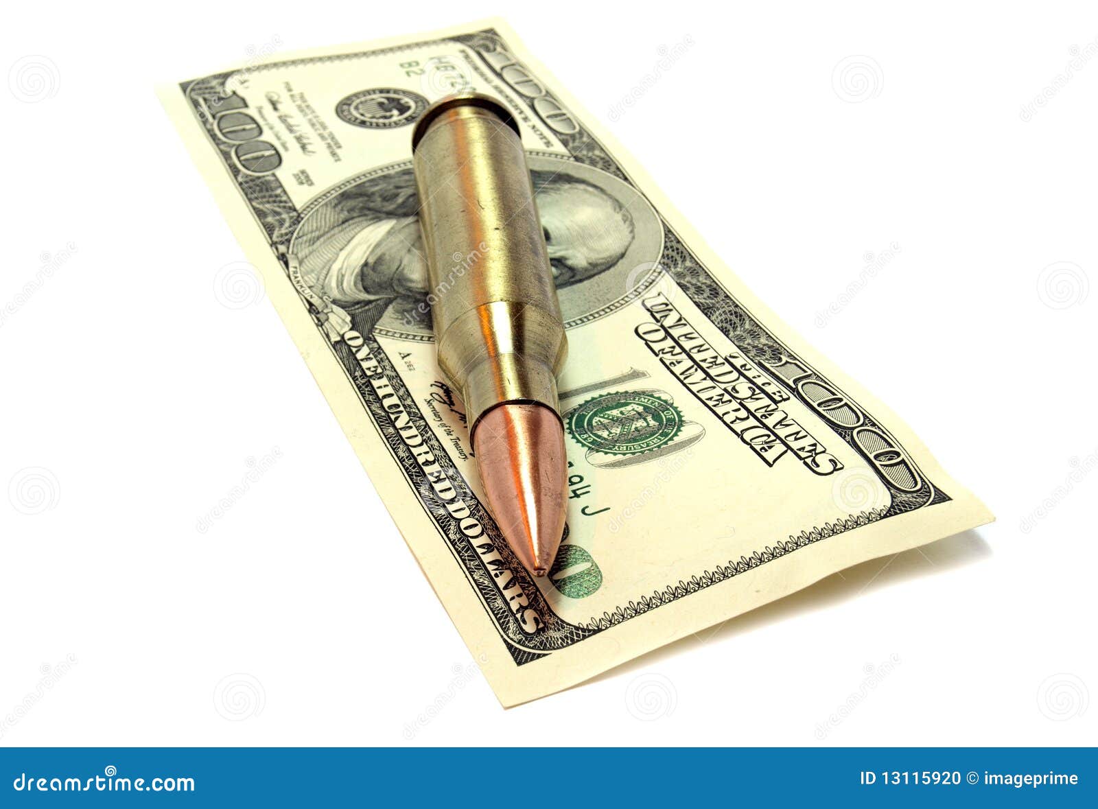 Money weapon stock photo. Image of money, ammunition - 13115920