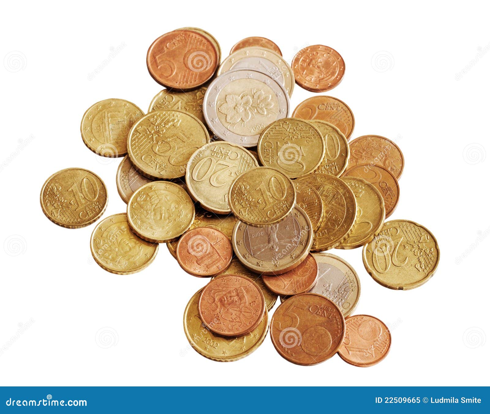 Money on white background. stock image. Image of exchange - 22509665