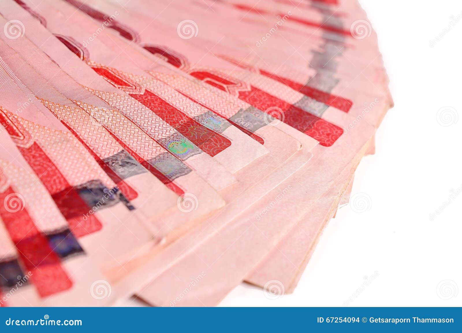 Money on white background stock photo. Image of bank - 67254094