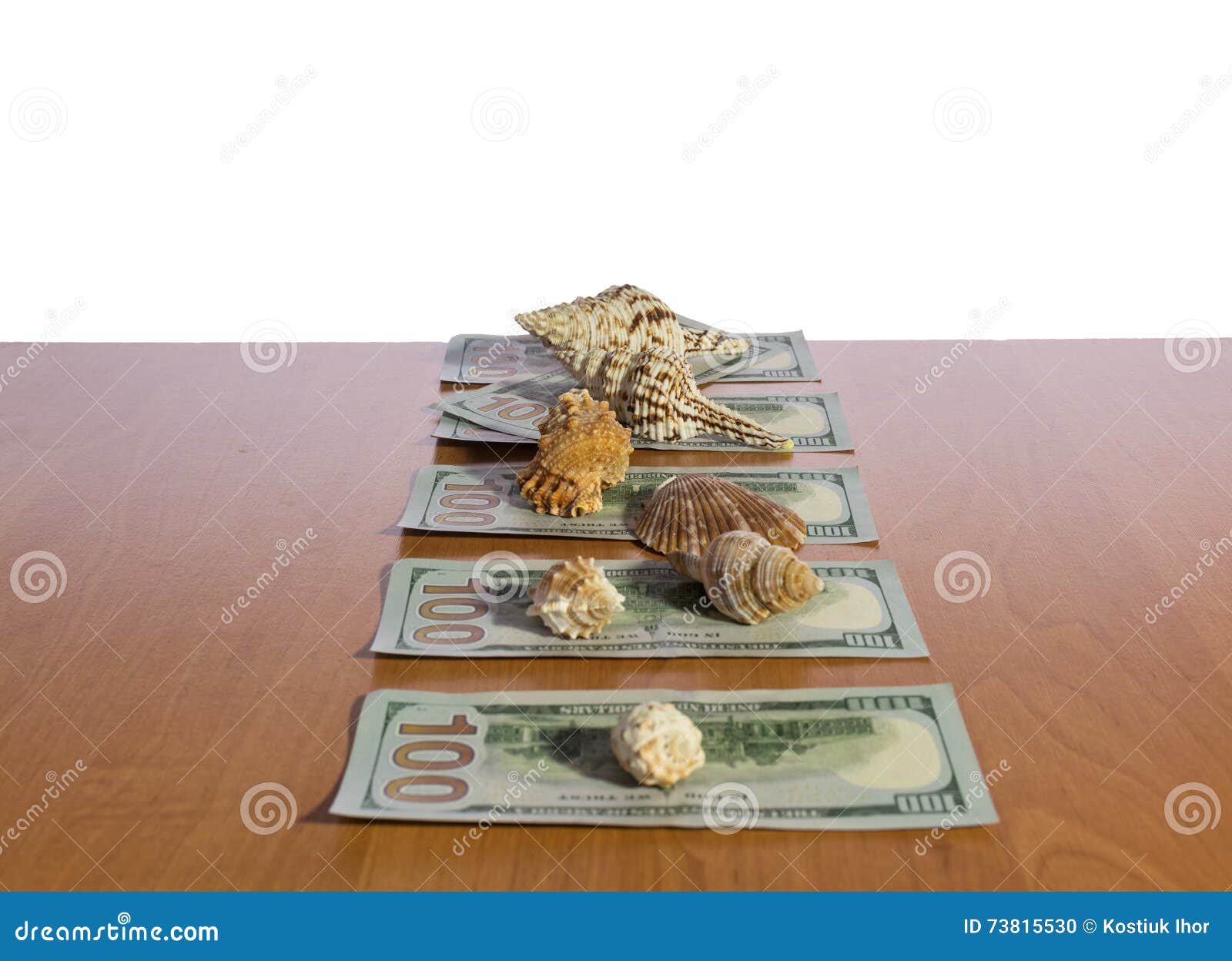Money on a White Background Stock Photo - Image of note, money: 73815530