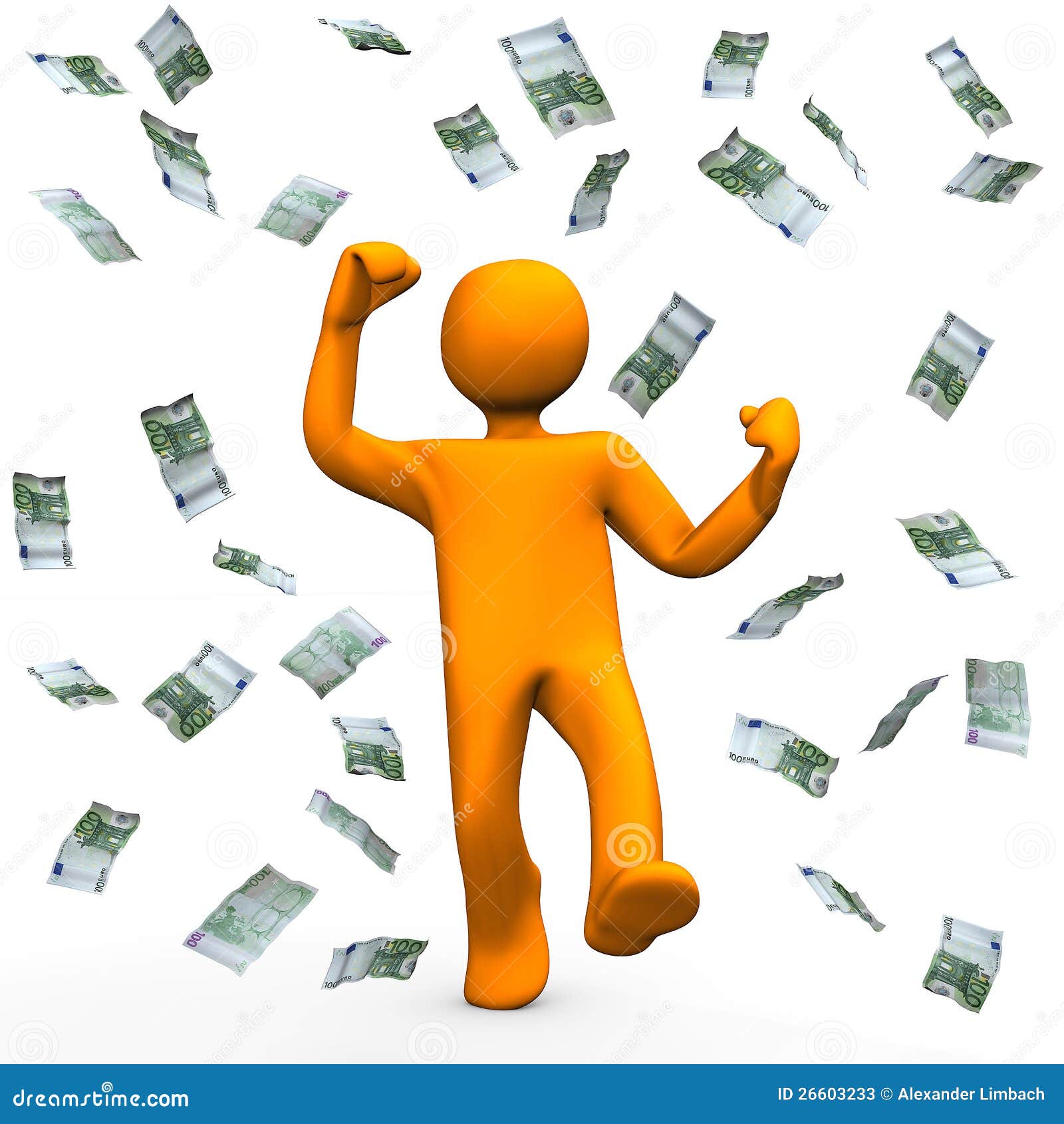 Money Winner stock illustration. Illustration of game - 26603233