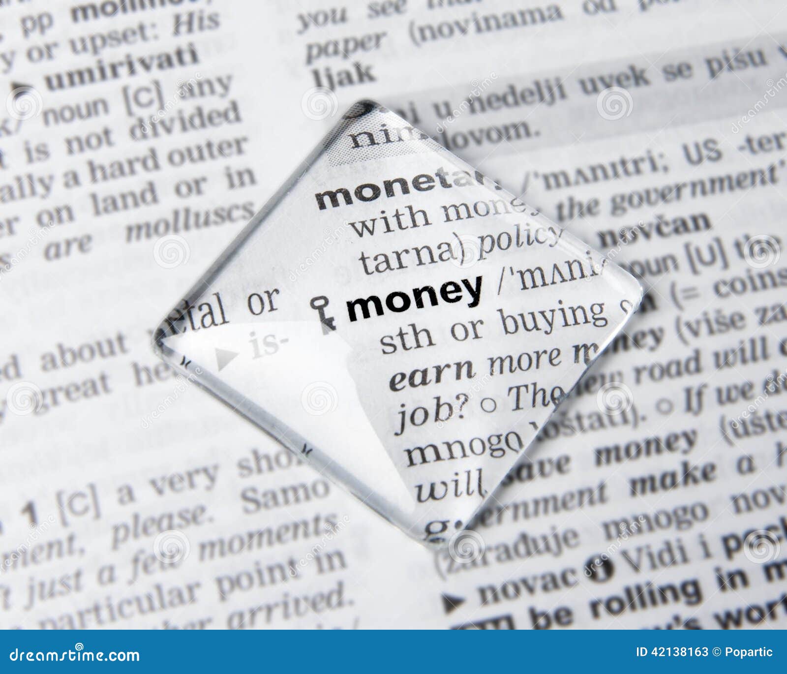 Money stock image. Image of printing, paper, making, definition - 42138163