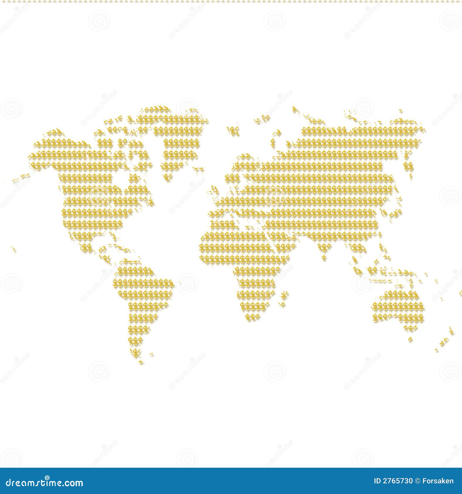 Money world map stock illustration. Illustration of power - 2765730