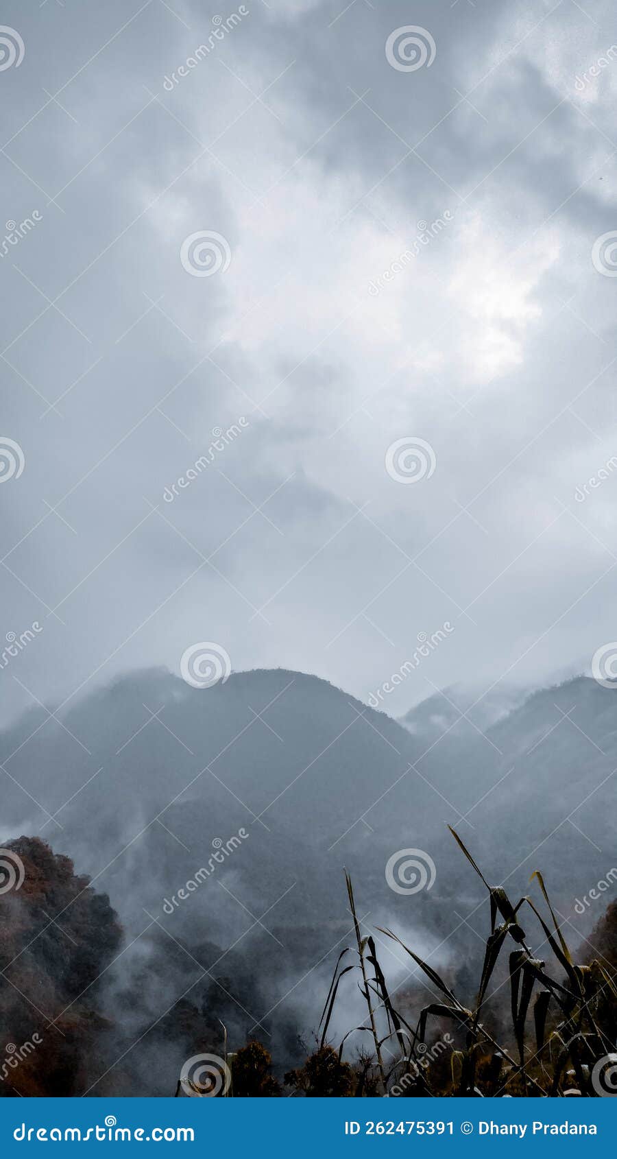 Mongkrang Mountain in Central Java Stock Image - Image of mountain ...