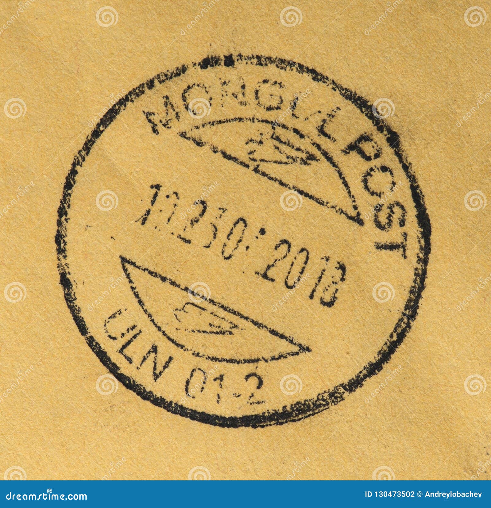 Mongol post stamp editorial photography. Image of post - 130473502