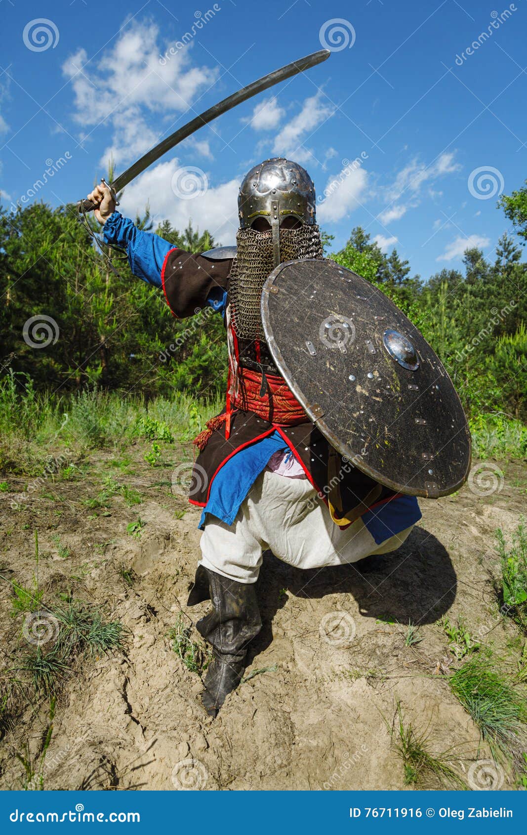 Mongol warrior in armour stock photo. Image of asian - 76711916