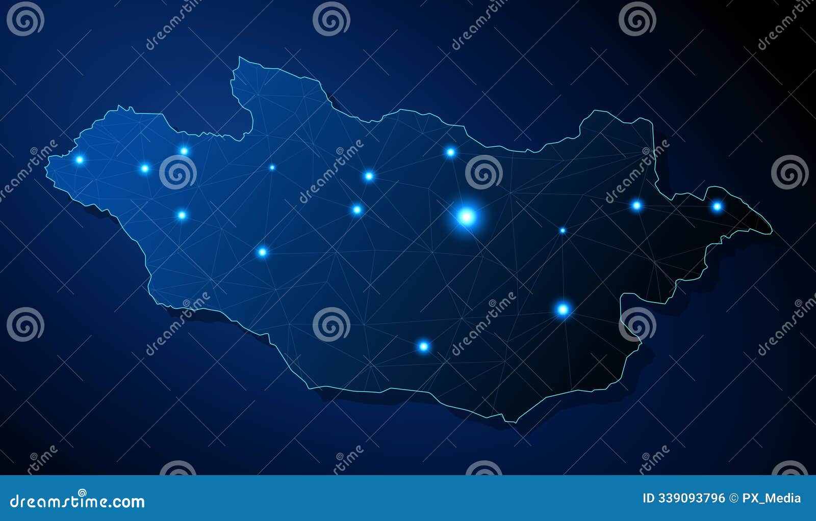 Mongolia Country Design Template Flat Cartoon Styl | CartoonDealer.com ...