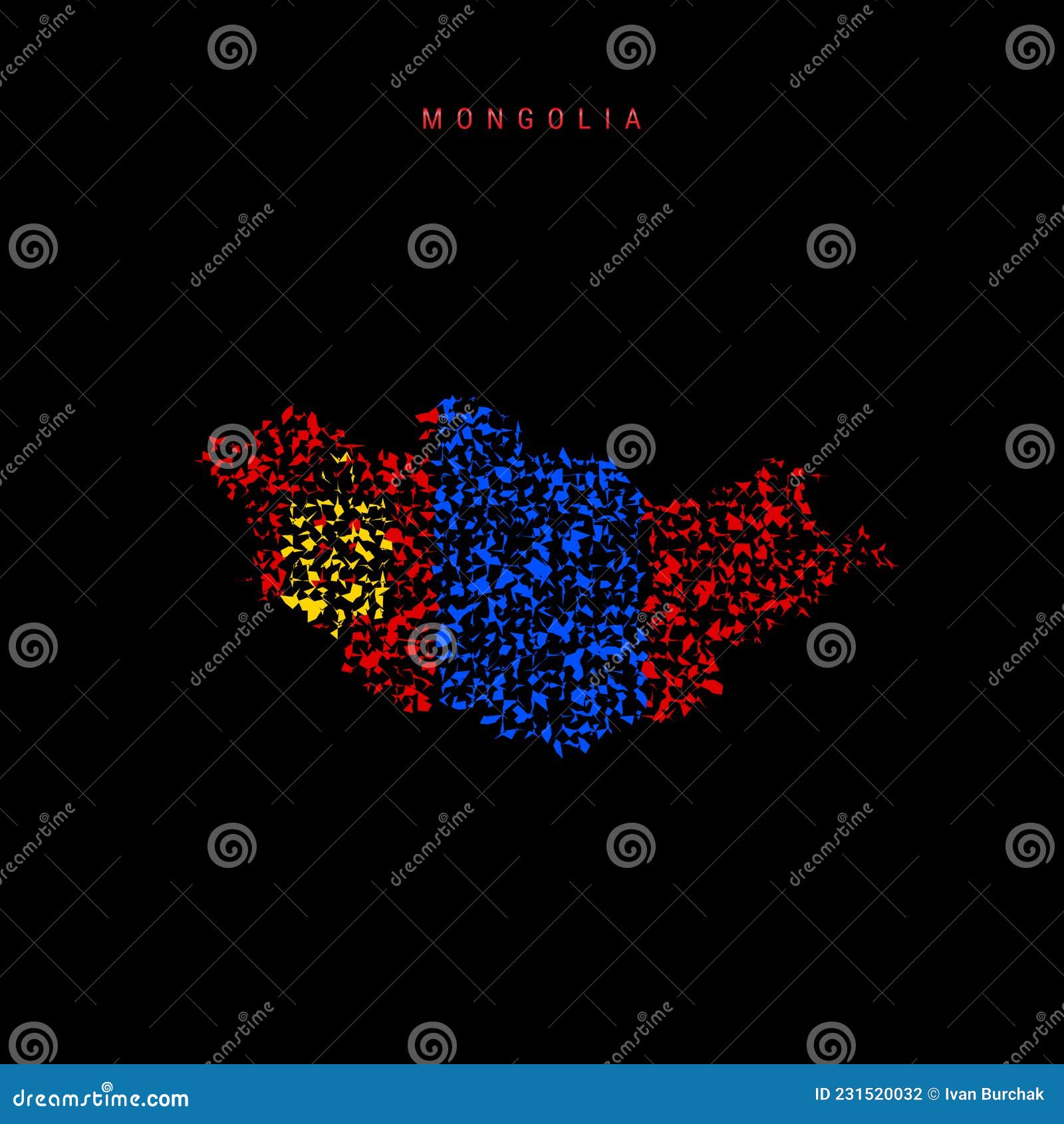 Mongolia Flag Map, Chaotic Particles Pattern in the Mongolian Flag ... Mongolia Flag Map, Chaotic Particles Pattern in the Mongolian Flag ...