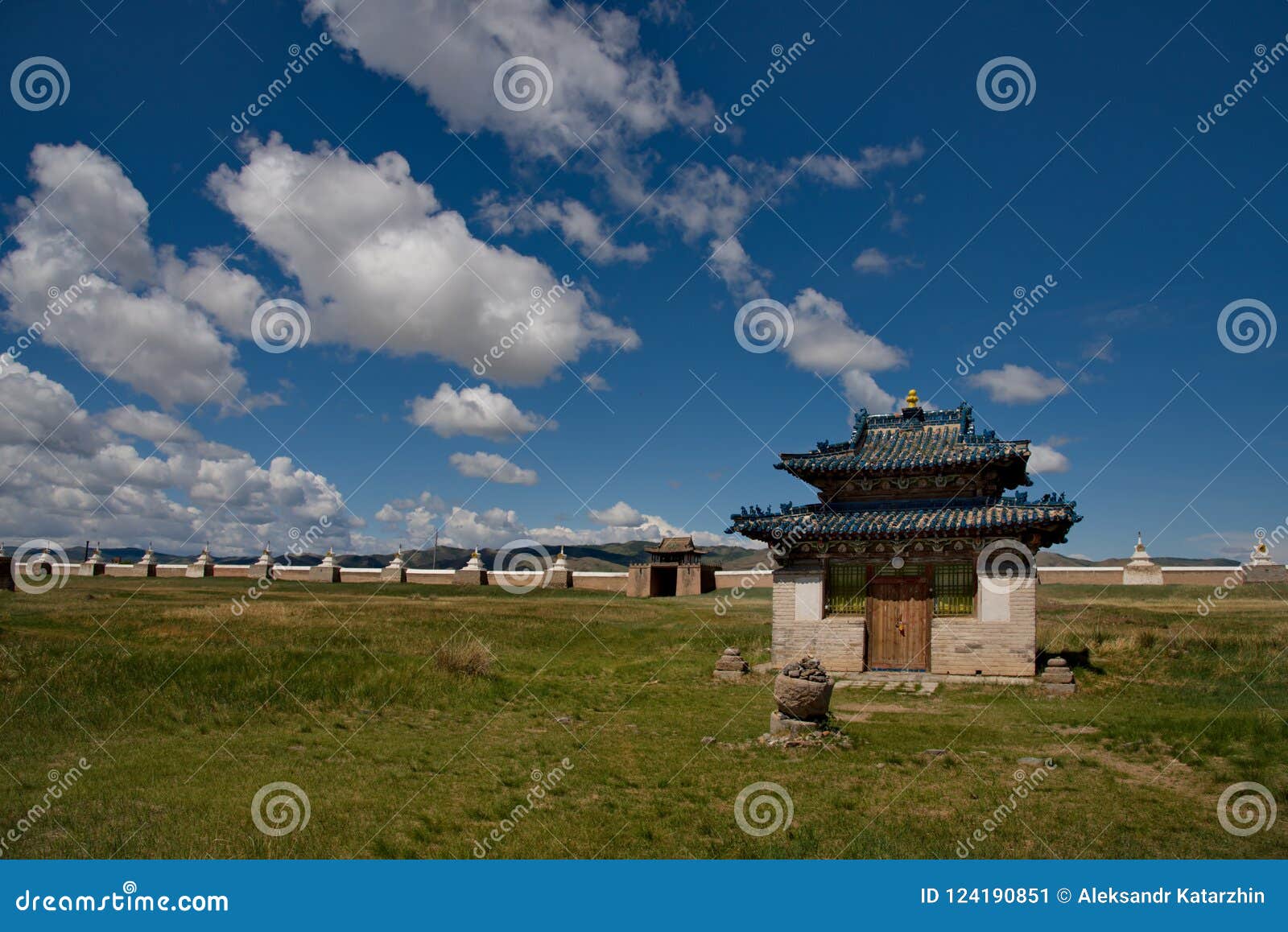 The Architecture of the Ancient Buddhist Monastery Editorial Photo ...