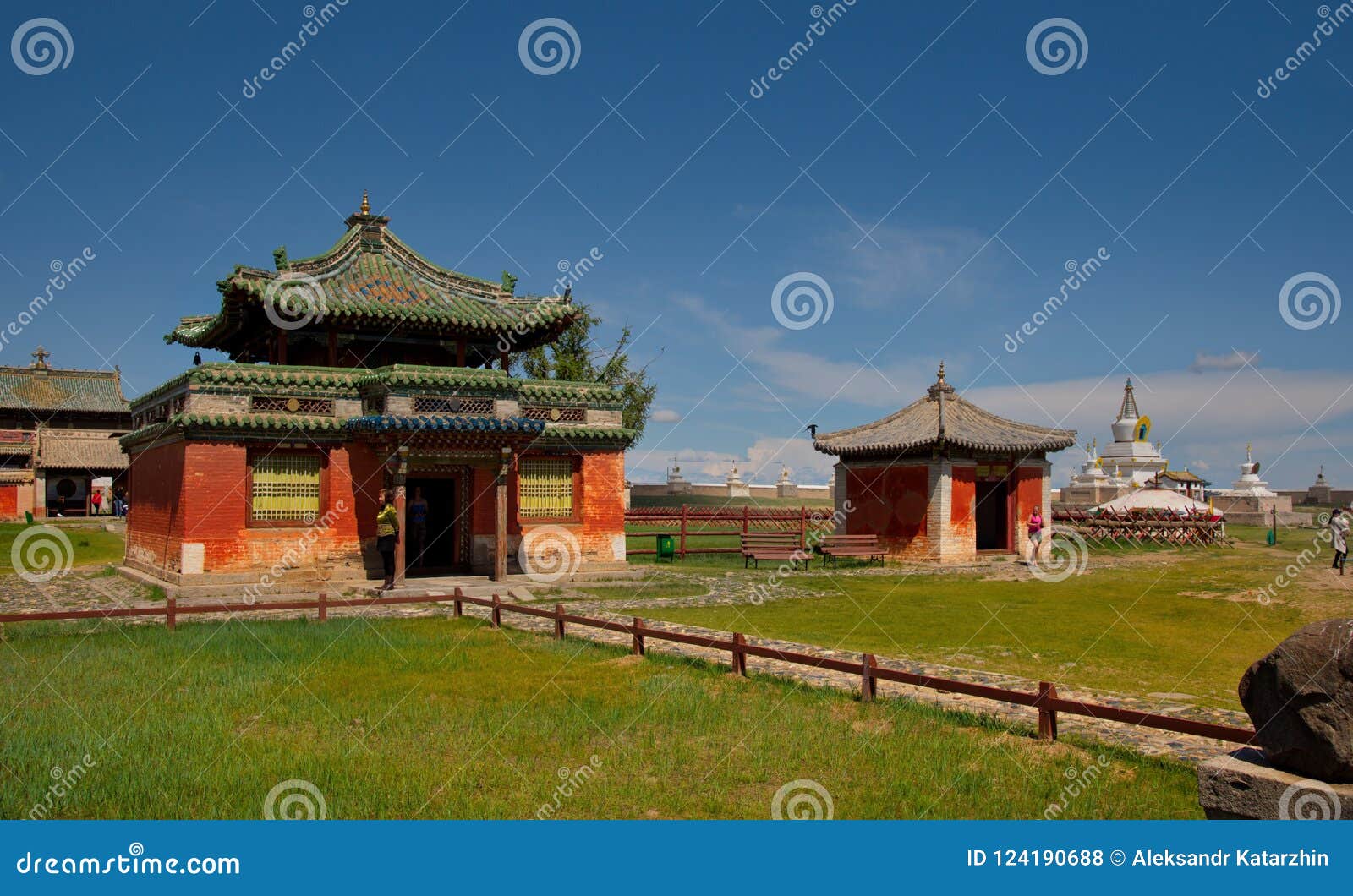 The Architecture of the Ancient Buddhist Monastery Editorial Stock ...