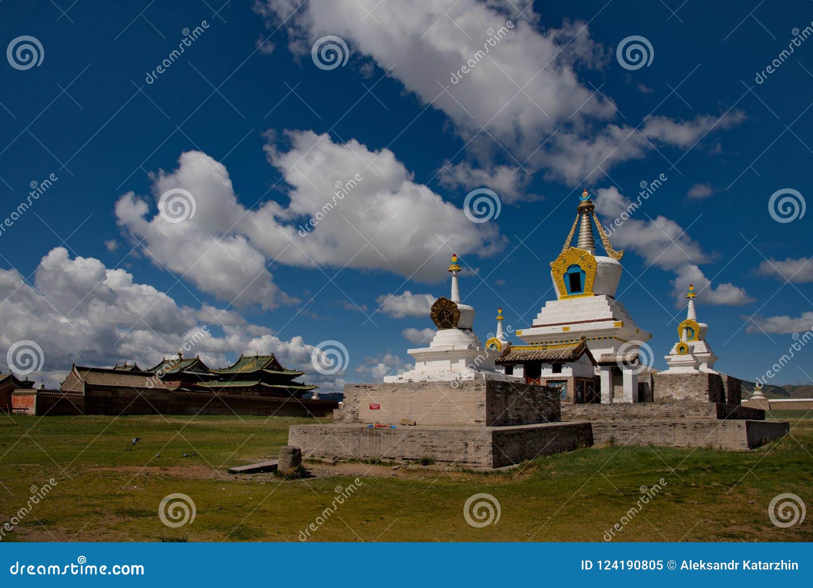The Architecture of the Ancient Buddhist Monastery Editorial Image ...