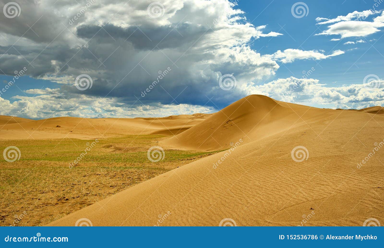 Mongolia. Sands Mongol Els stock photo. Image of gurvansaikhan - 152536786
