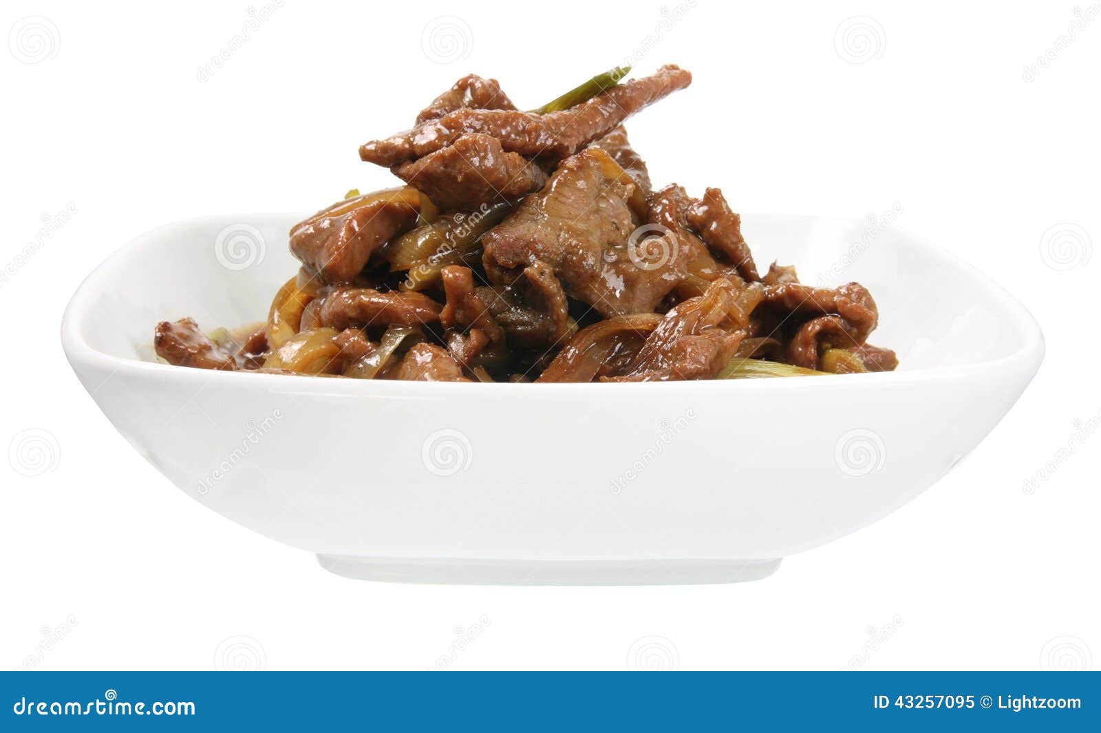 Mongolian BBQ Beef Vegetables Stock Photo | CartoonDealer.com #152979564