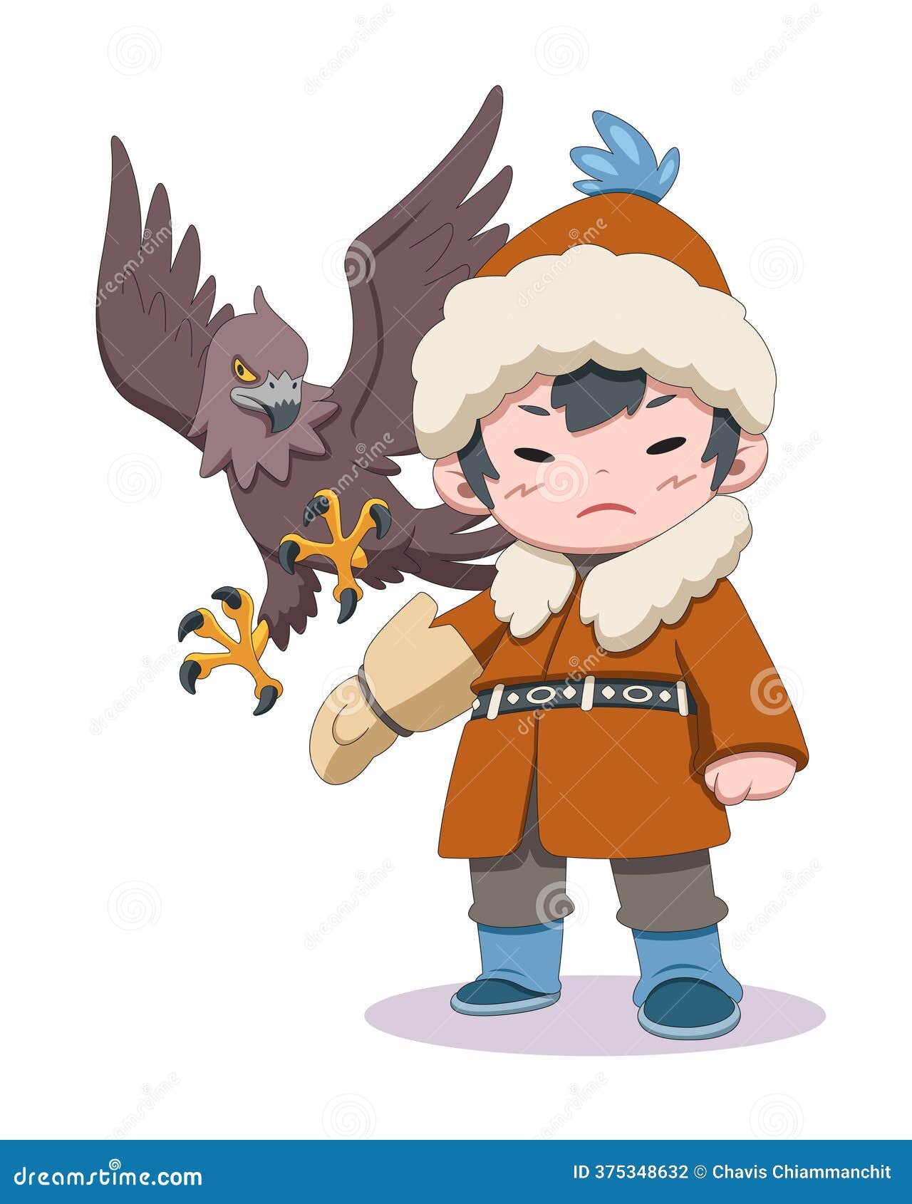 Hunter Man Cartoon CharacterHunter Man Cartoon Character With A Rifle ...