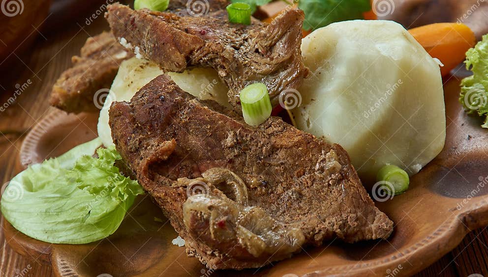 Mongolian Khorkhog foto de archivo. Imagen de cultura - 128918058