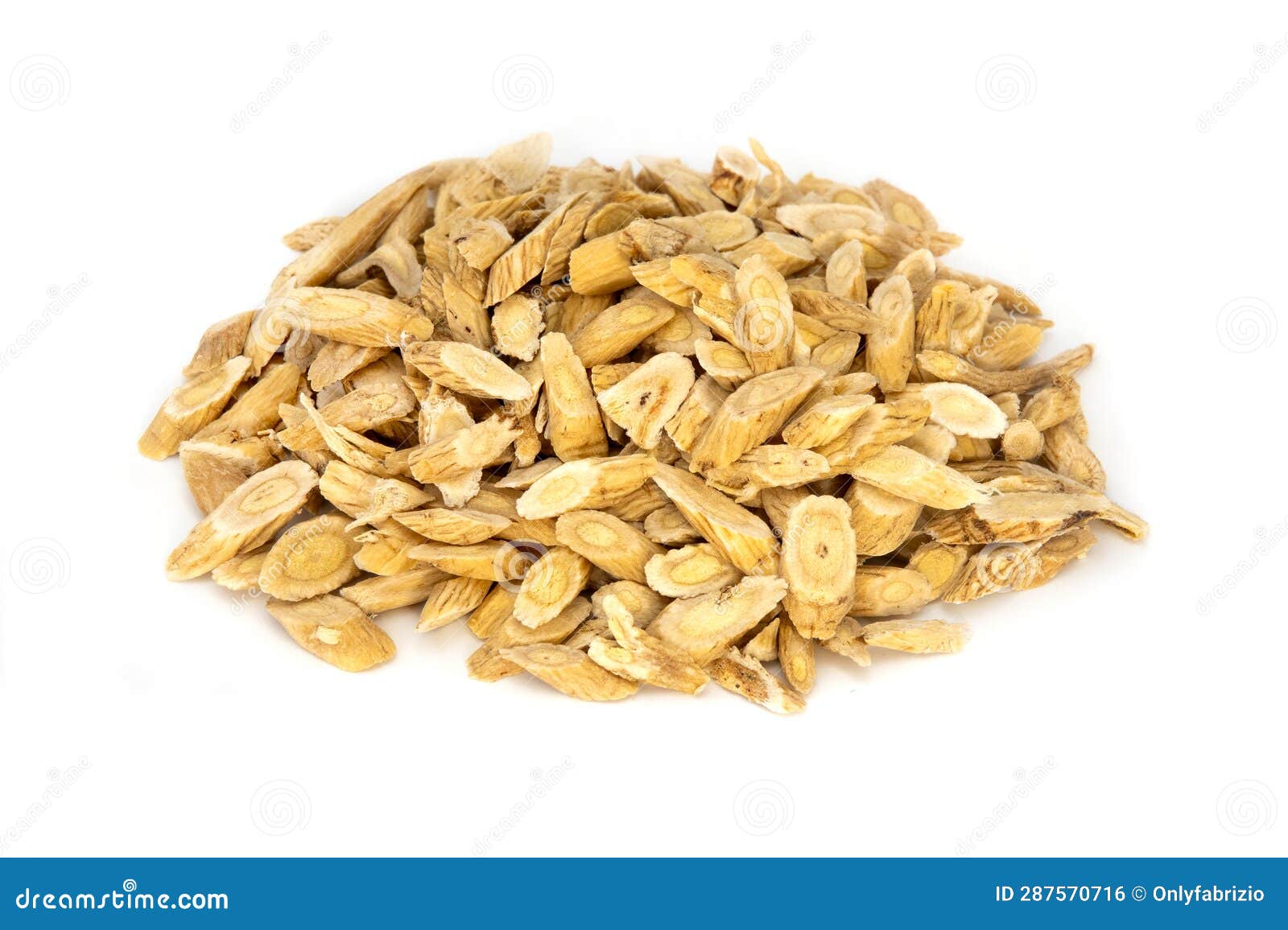 Dried Milkvetch Root Or Astragalus Membranaceus Isolated On White ...