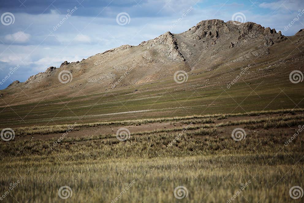 Mongolian Mountain Range stock photo. Image of mongolia - 27365176