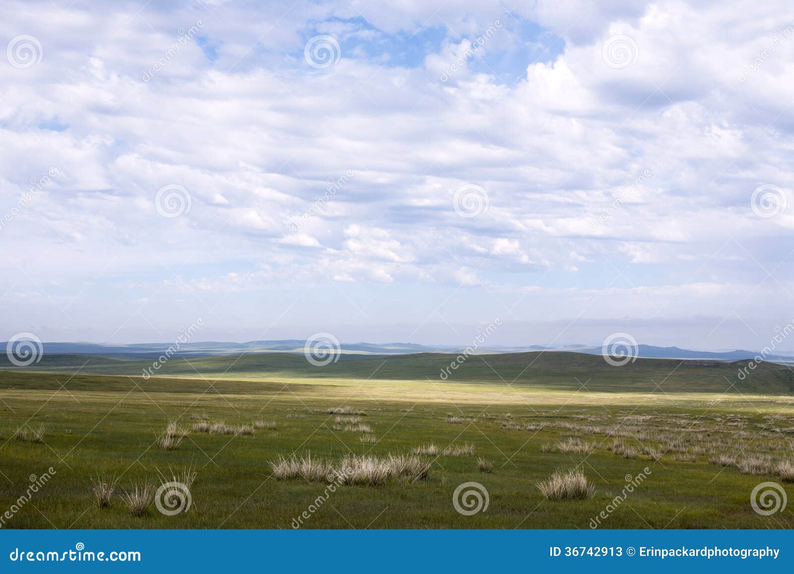 Mongolian Steppes stock image. Image of hill, landscapes - 36742913
