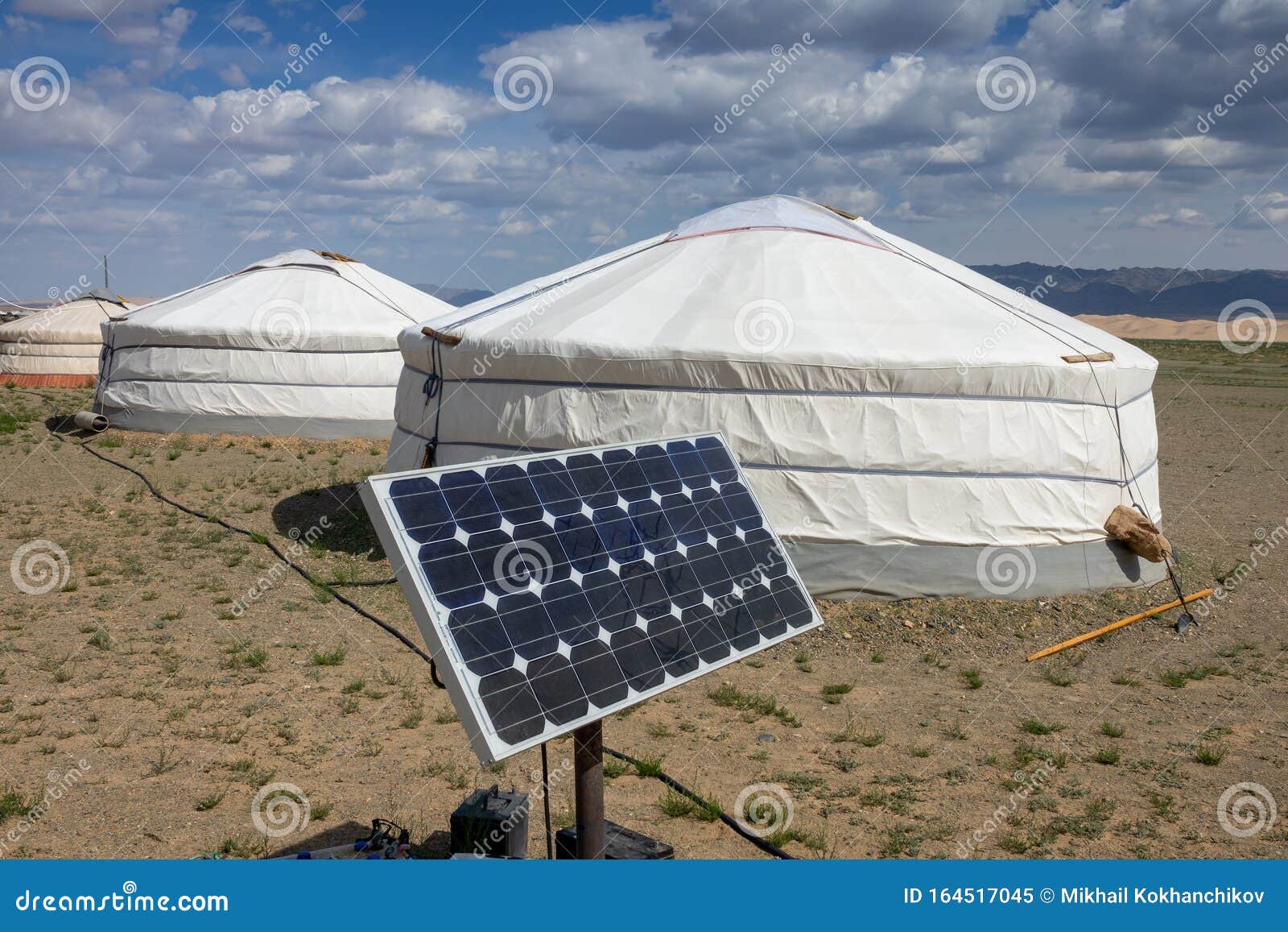 A Ger (Mongol Tent) Camp Resort At The Breathtaking Bogd Khaan Valley ...