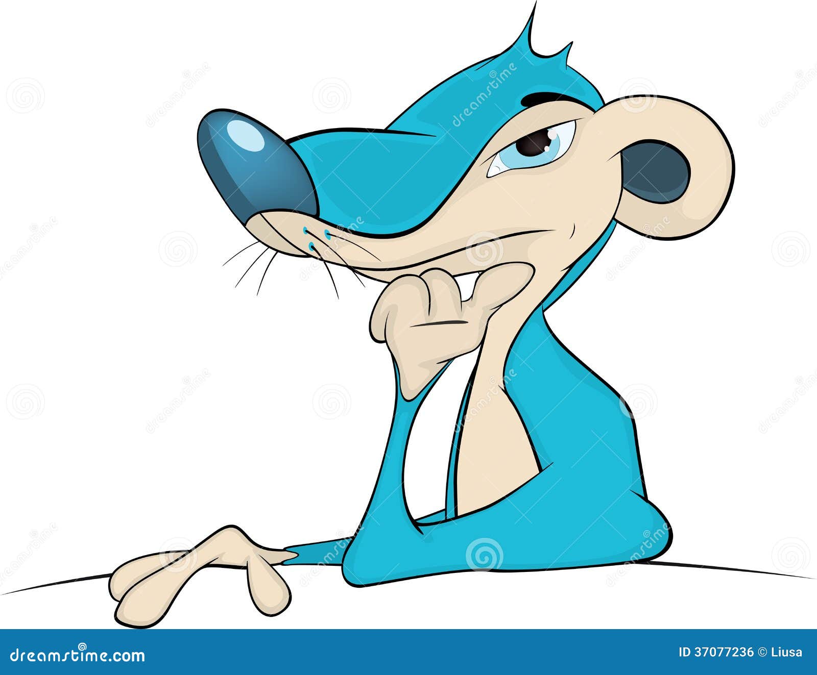 Mongoose cartoon stock vector. Illustration of rodent - 37077236