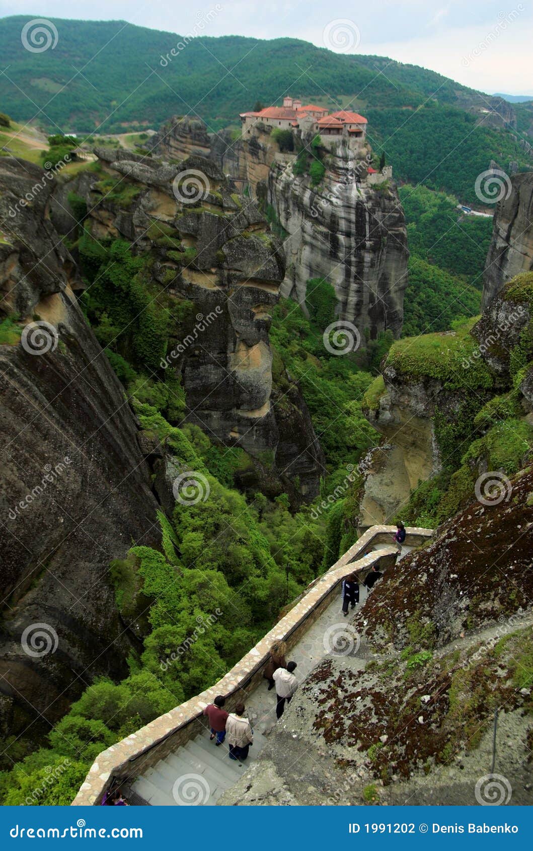 Moni Varlaam, Meteora stock photo. Image of landscape - 1991202
