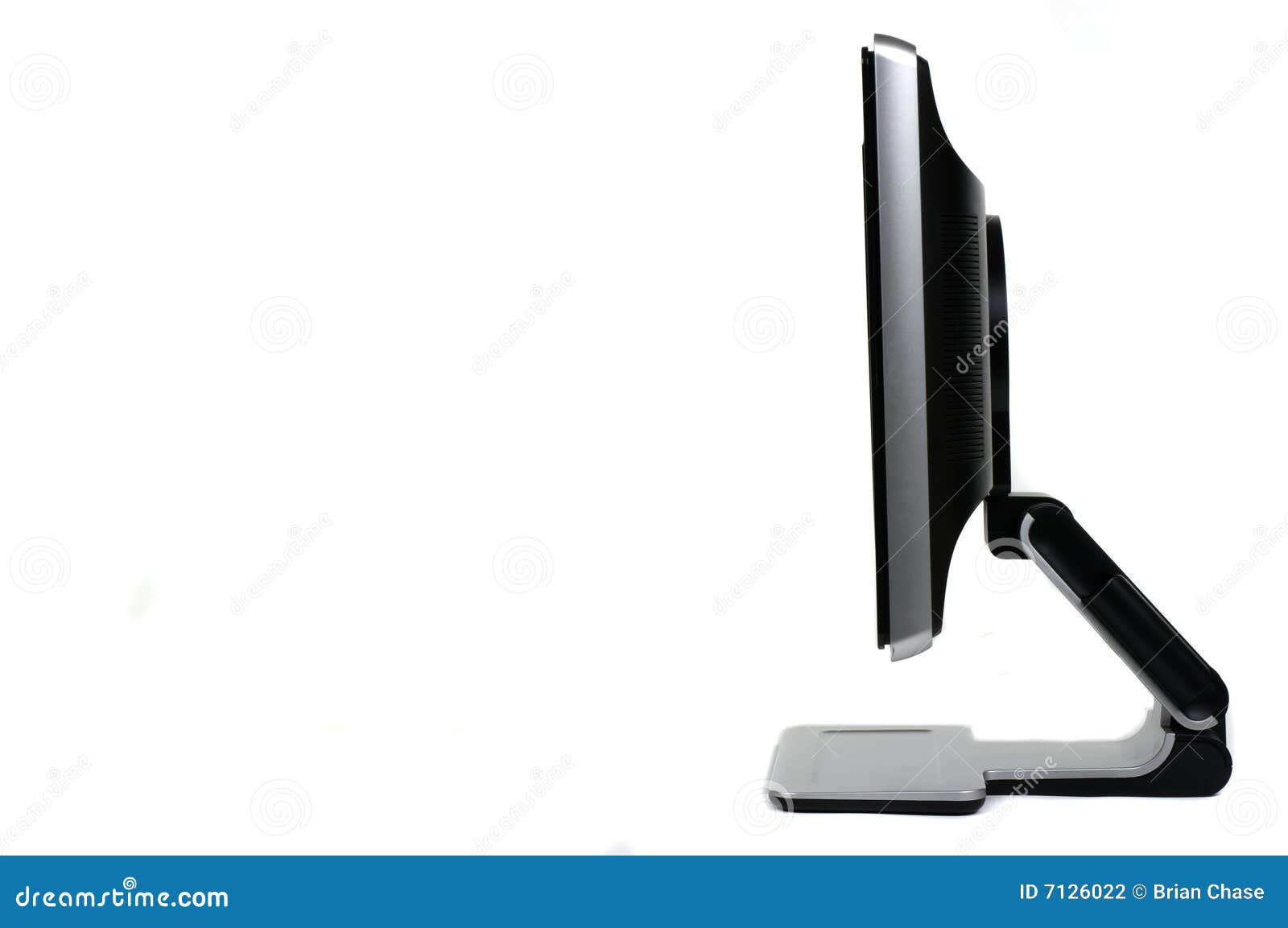 Monitor stock photo. Image of stand, computer, home, work - 7126022