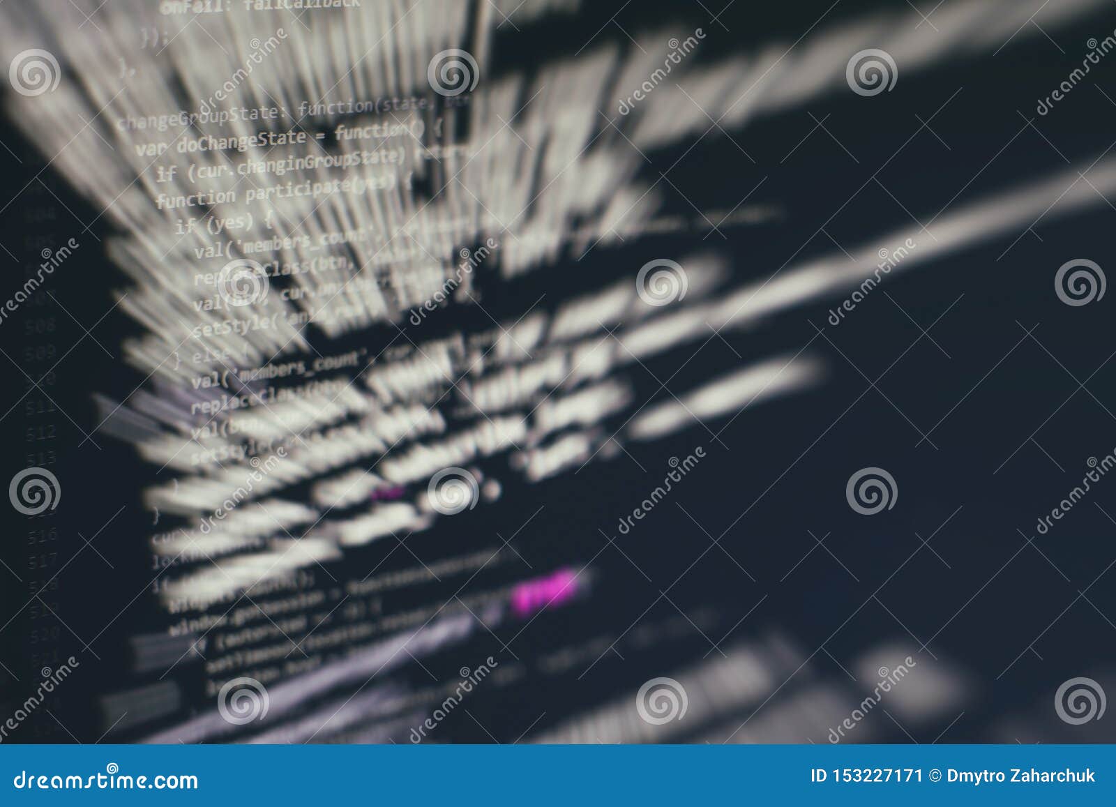 Monitor Closeup Of Function Source Code Abstract It Technology Background Software Source Code 4952