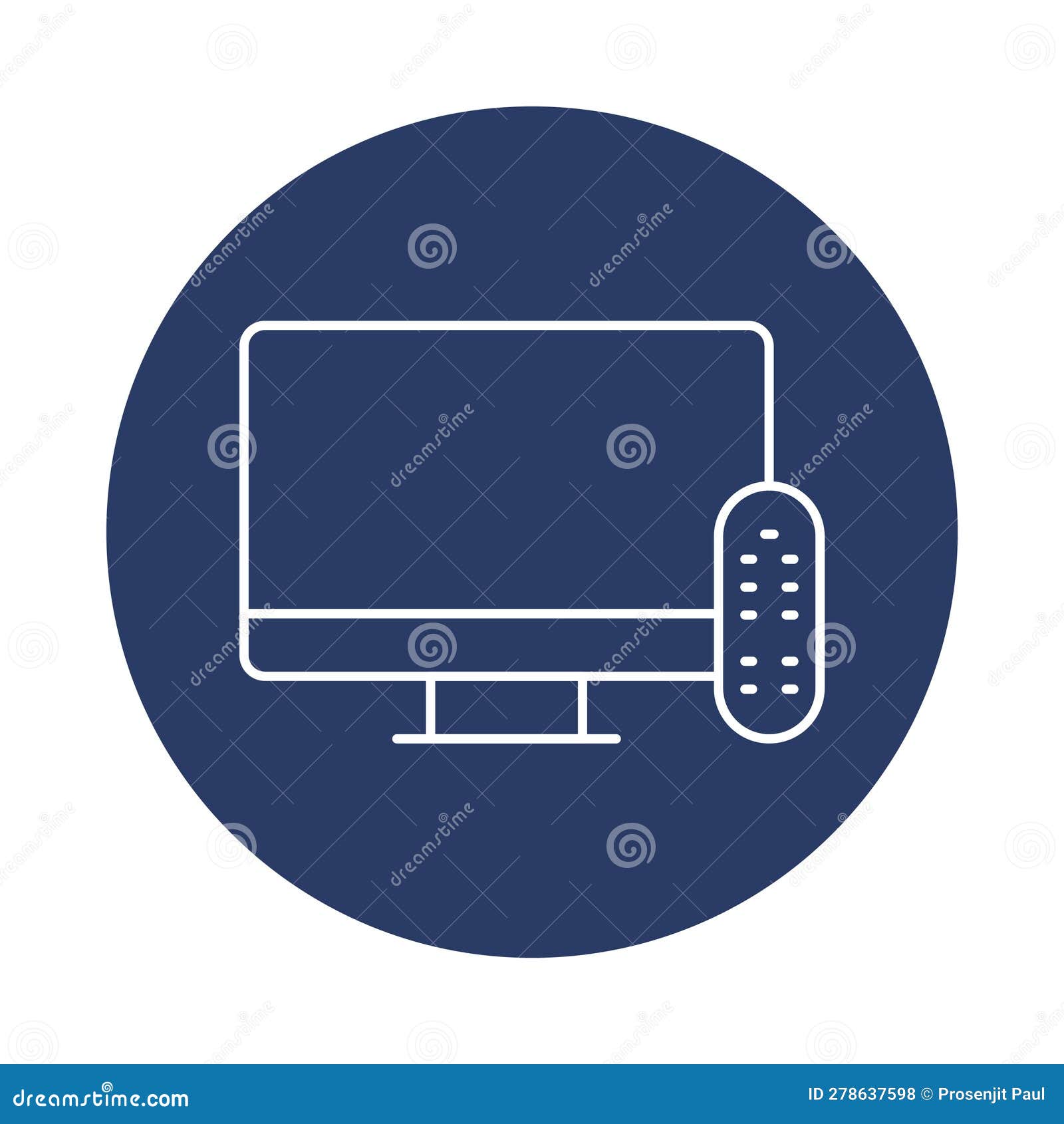 Monitor, Computer, Device, Remote, Display, Computer Monitor Icon Stock ...