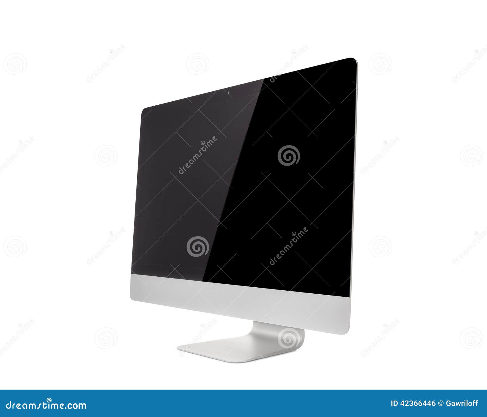 Monitor Del Computer, Come Il Mackintosh Con Lo Schermo in Bianco ...