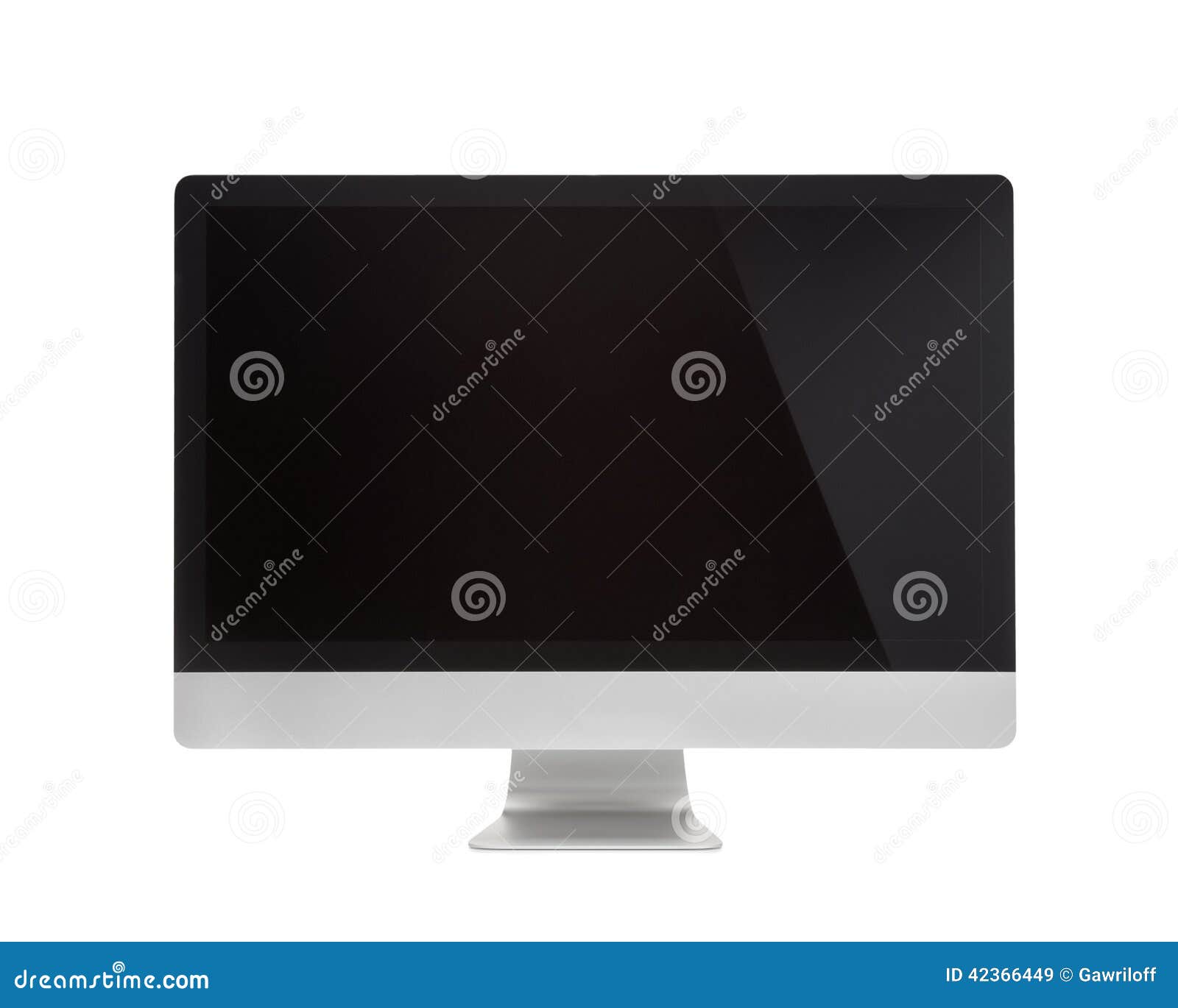 Monitor Del Computer, Come Il Mackintosh Con Lo Schermo in Bianco ...