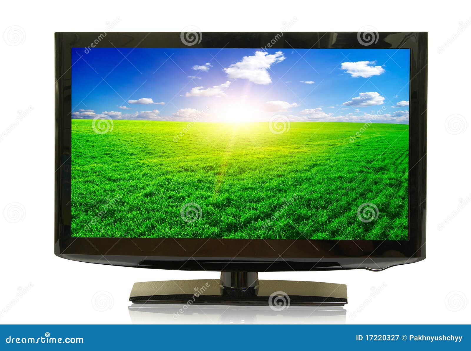 Monitor del Lcd imagen de archivo. Imagen de moderno - 17220327