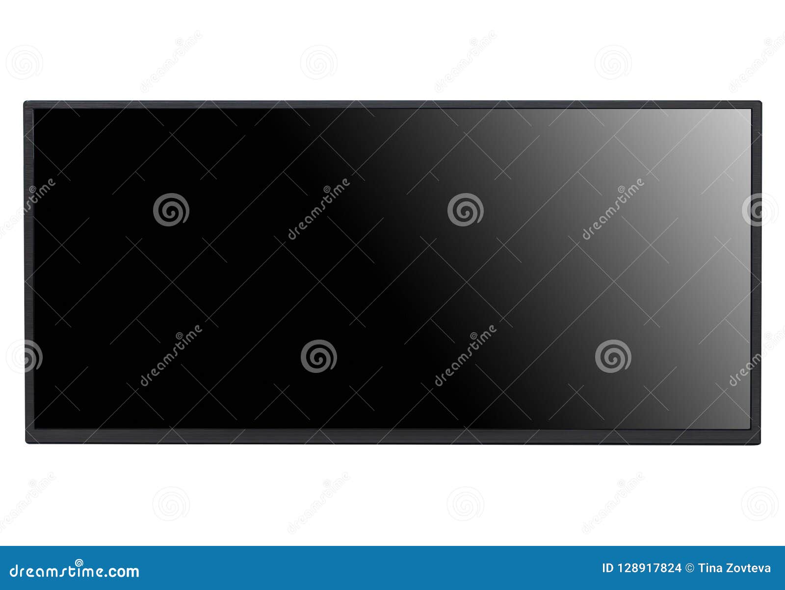 Monitor Del Ordenador Aislado En Blanco Foto de archivo - Imagen de ...