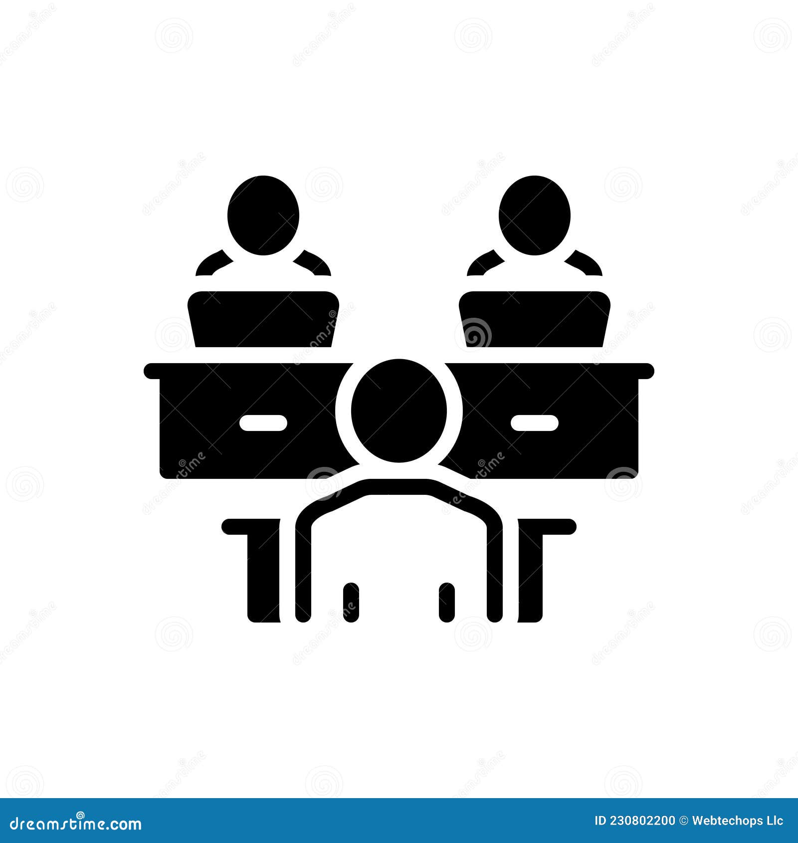 Black Solid Icon for Monitor, Keep and Watch Stock Vector ...