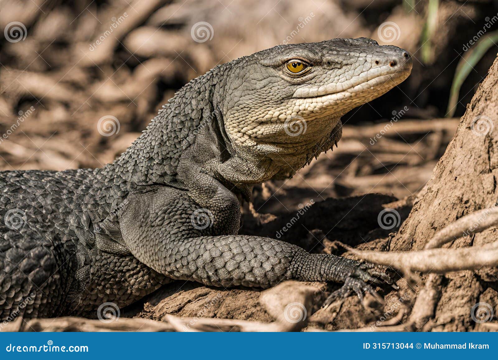 Monitor Lizard Stock Illustration | CartoonDealer.com #294986212