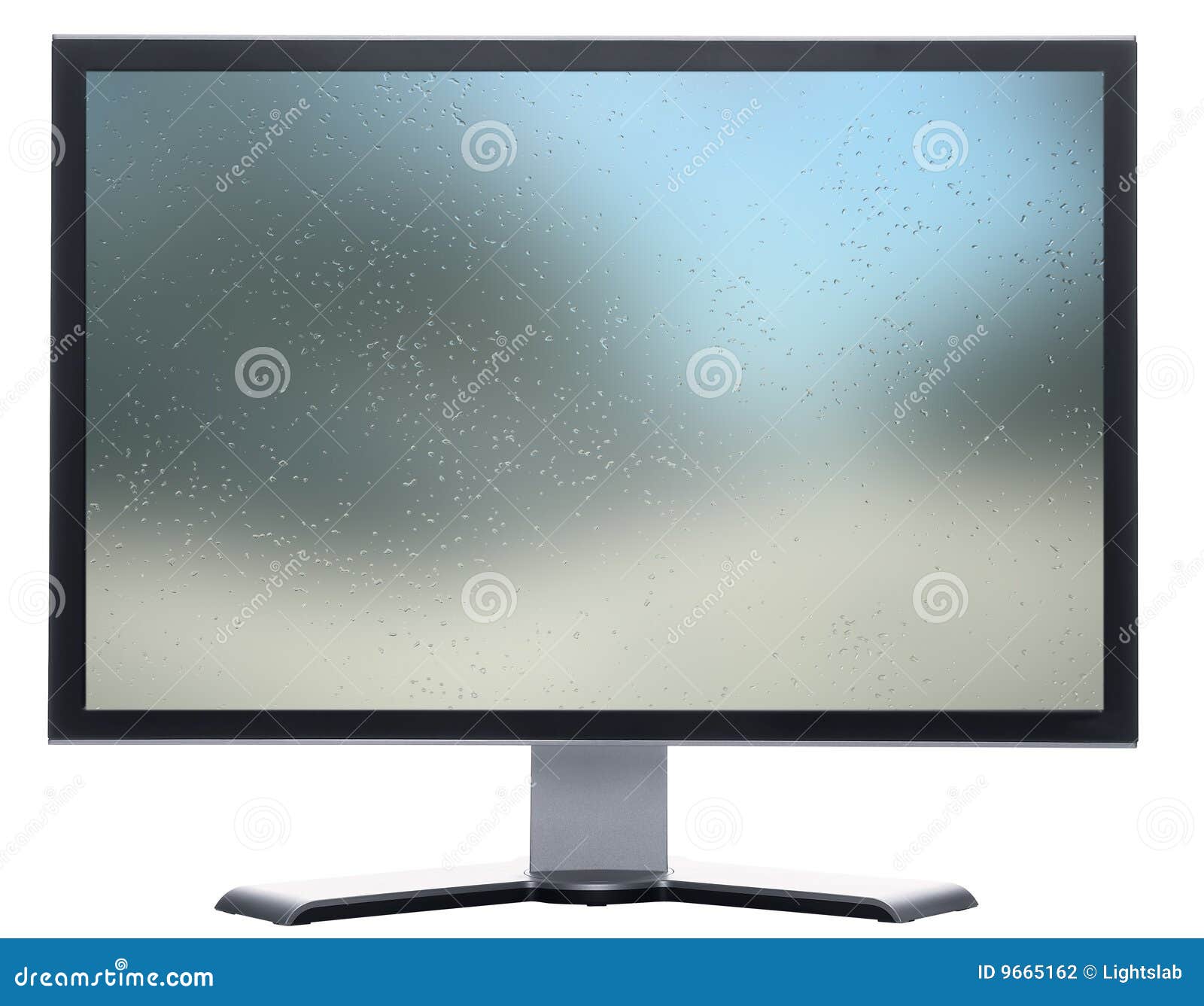 Monitor With Metal Screen Picture. Image: 9665162