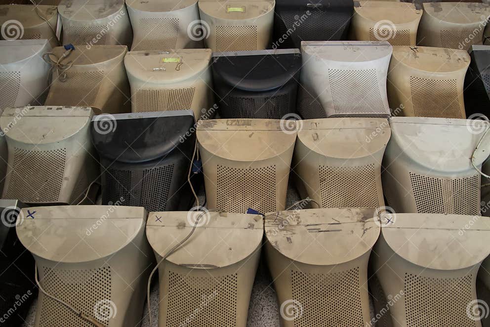 Monitor stock photo. Image of musty, archaic, recycle - 32813498