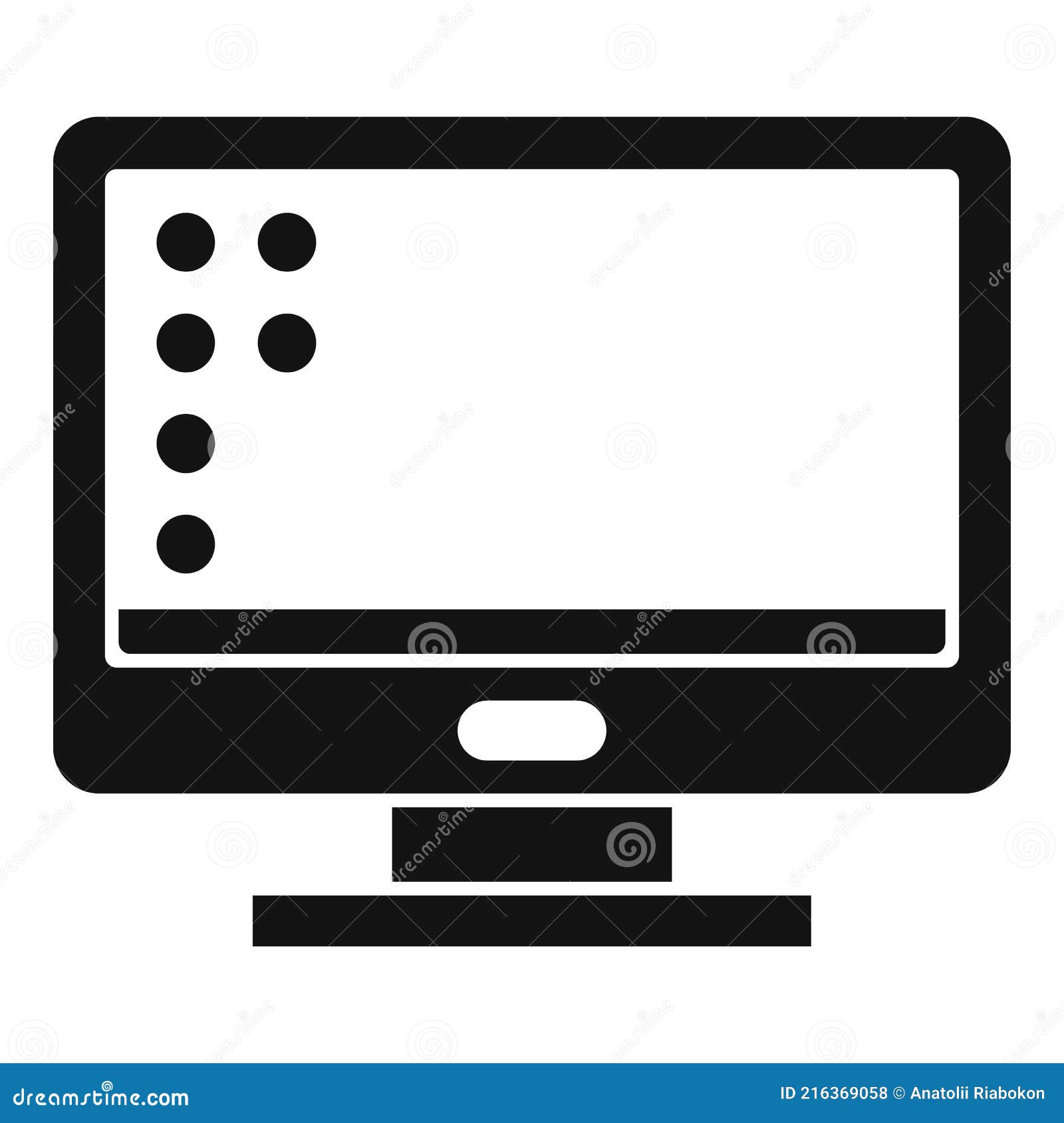 Monitor Operating System Icon, Simple Style Stock Vector - Illustration ... Monitor Operating System Icon, Simple Style Stock Vector - Illustration ...