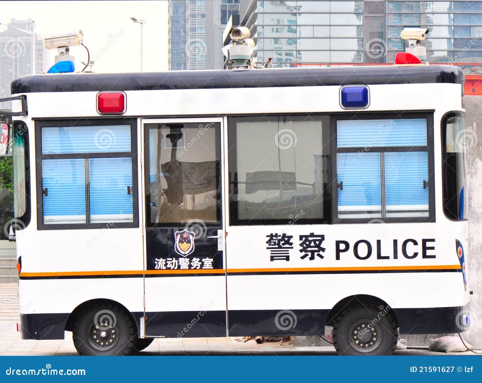 Monitor police car editorial photography. Image of parked - 21591627