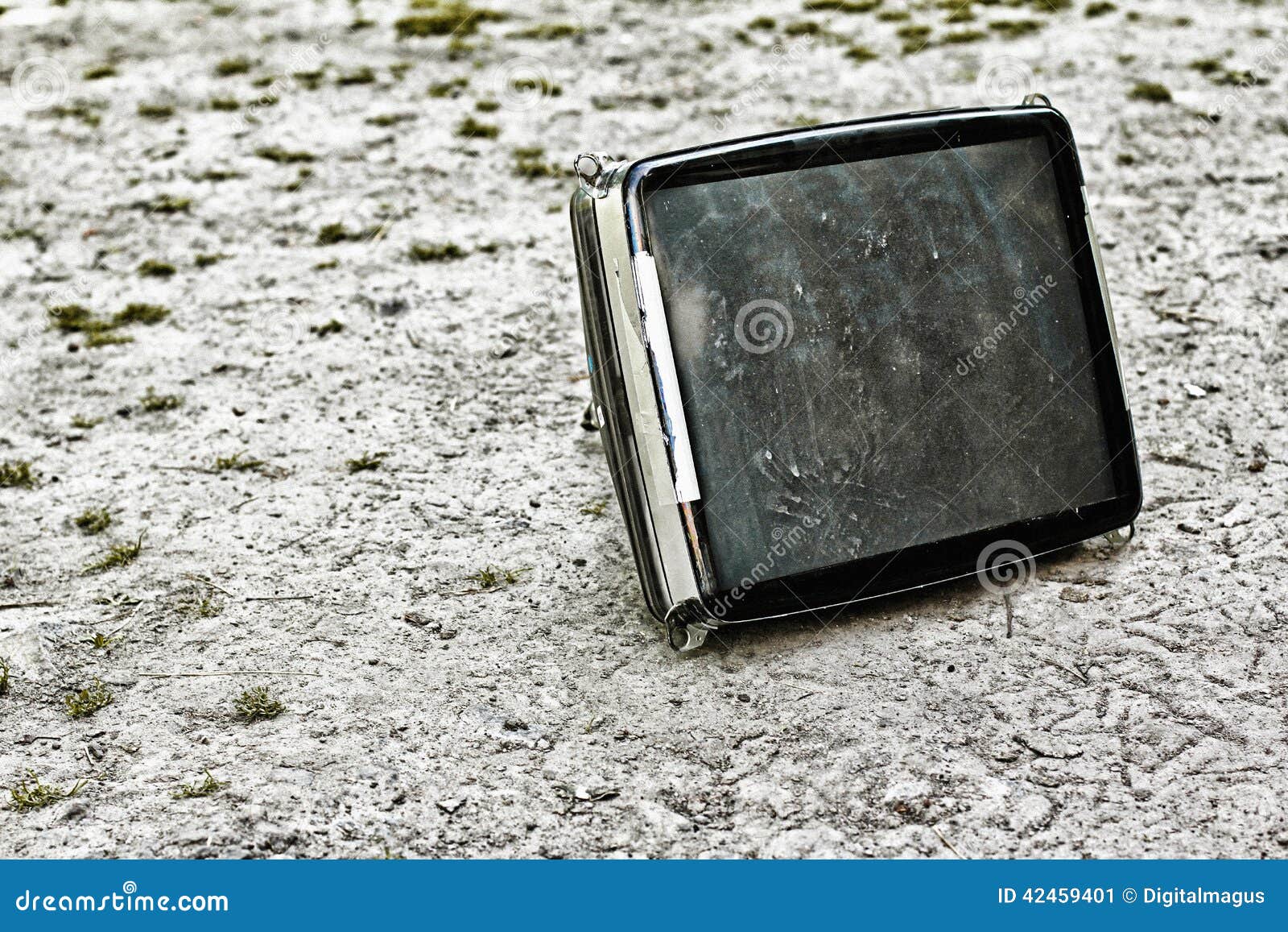 Monitor Quebrado - Imagen De HDR Imagen de archivo - Imagen de roto ...