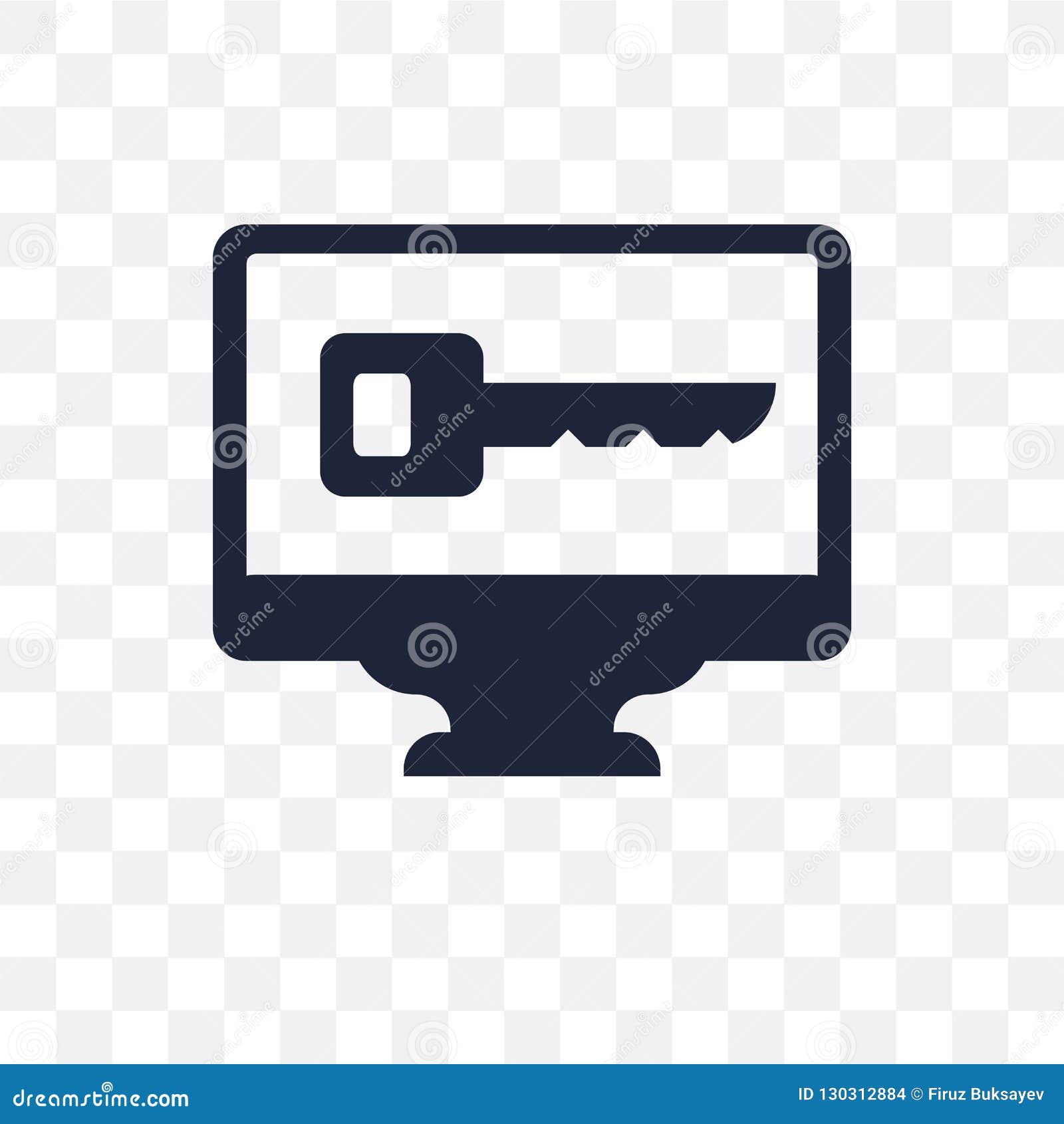 Monitor Security Transparent Icon. Monitor Security Symbol Design from ...